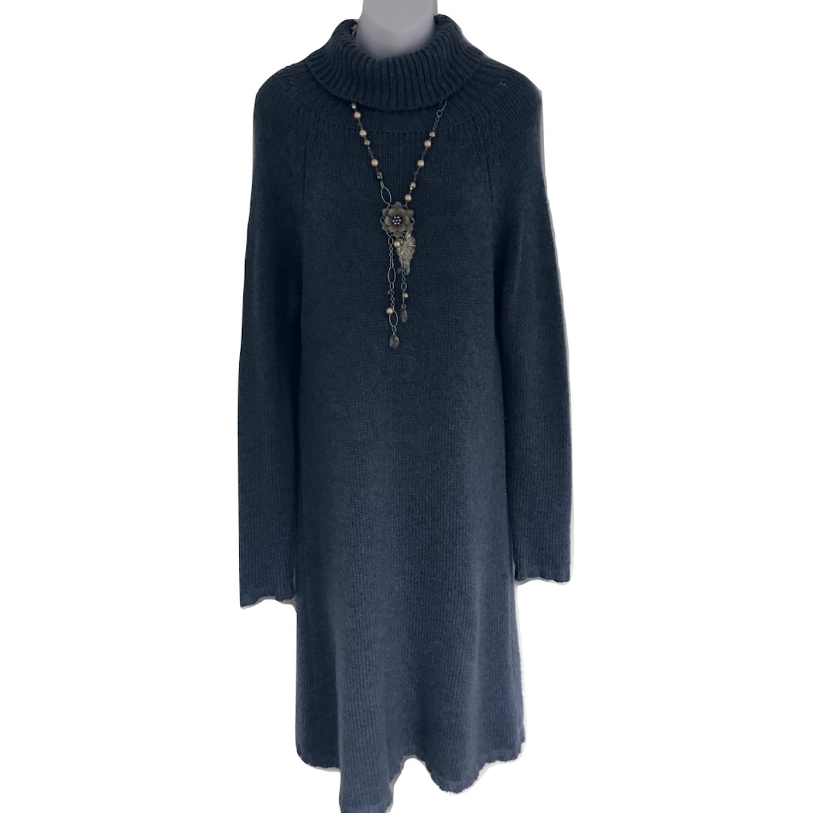 Toast Dresses Blue Wool ref.58566 - Joli Closet