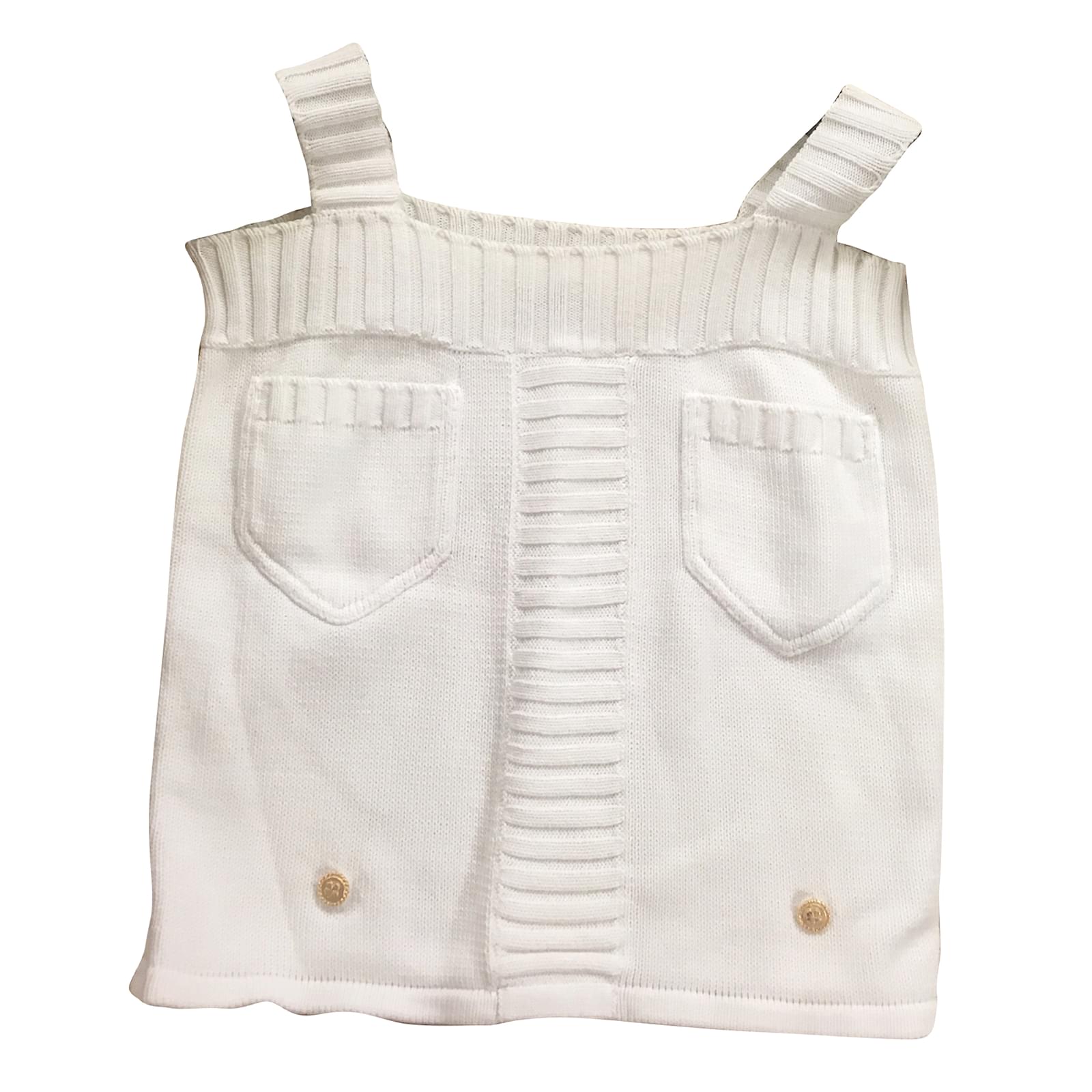 Chanel Tops White Cotton ref.60128 - Joli Closet