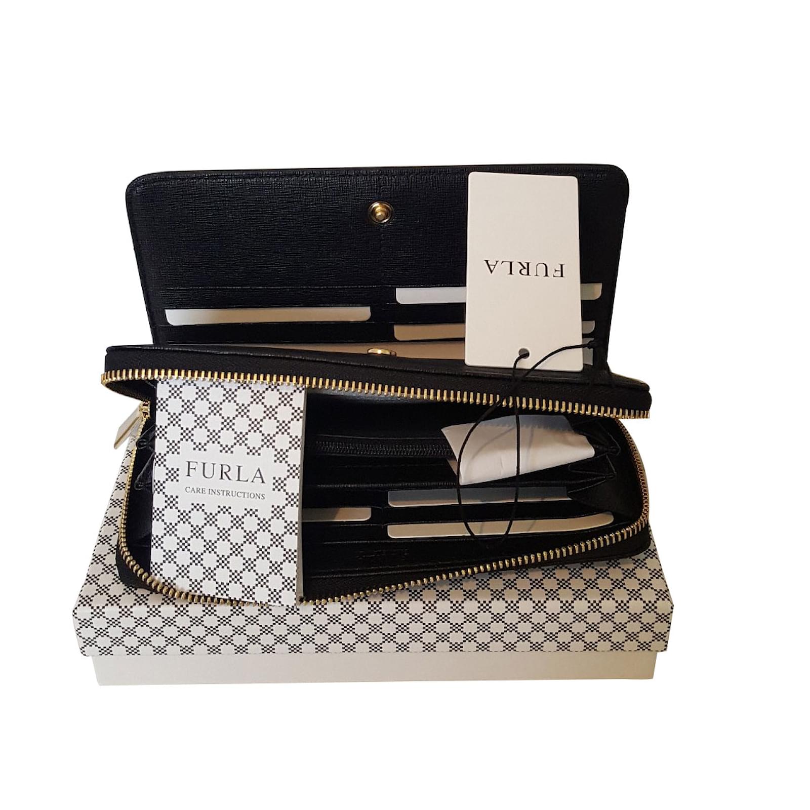Furla Wallets Black Leather ref.61051 - Joli Closet