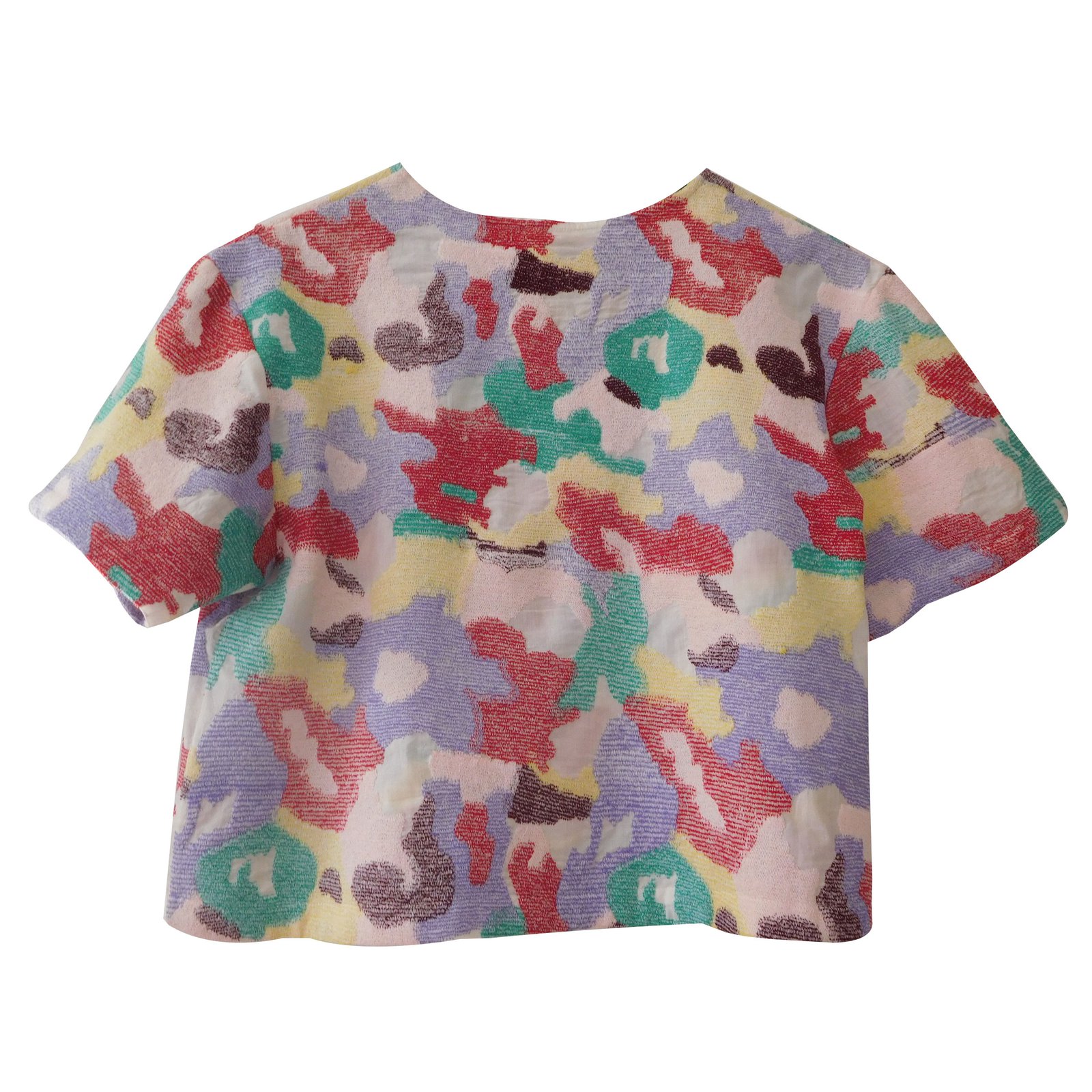 Tops Manoush top Manoush - 34 Coton Multicolore ref.62101 - Joli Closet