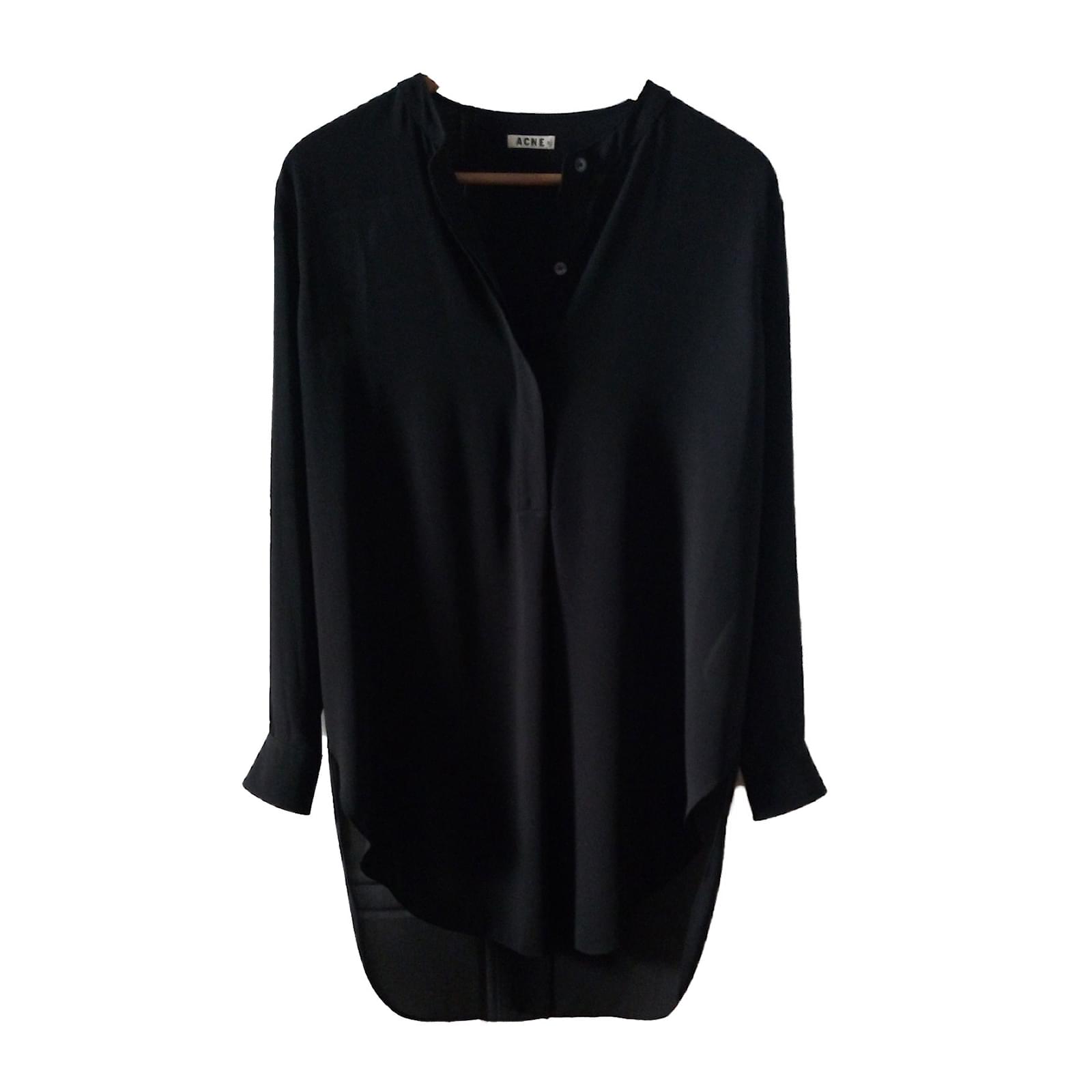 Acne Tops Black Polyester ref.73009 - Joli Closet