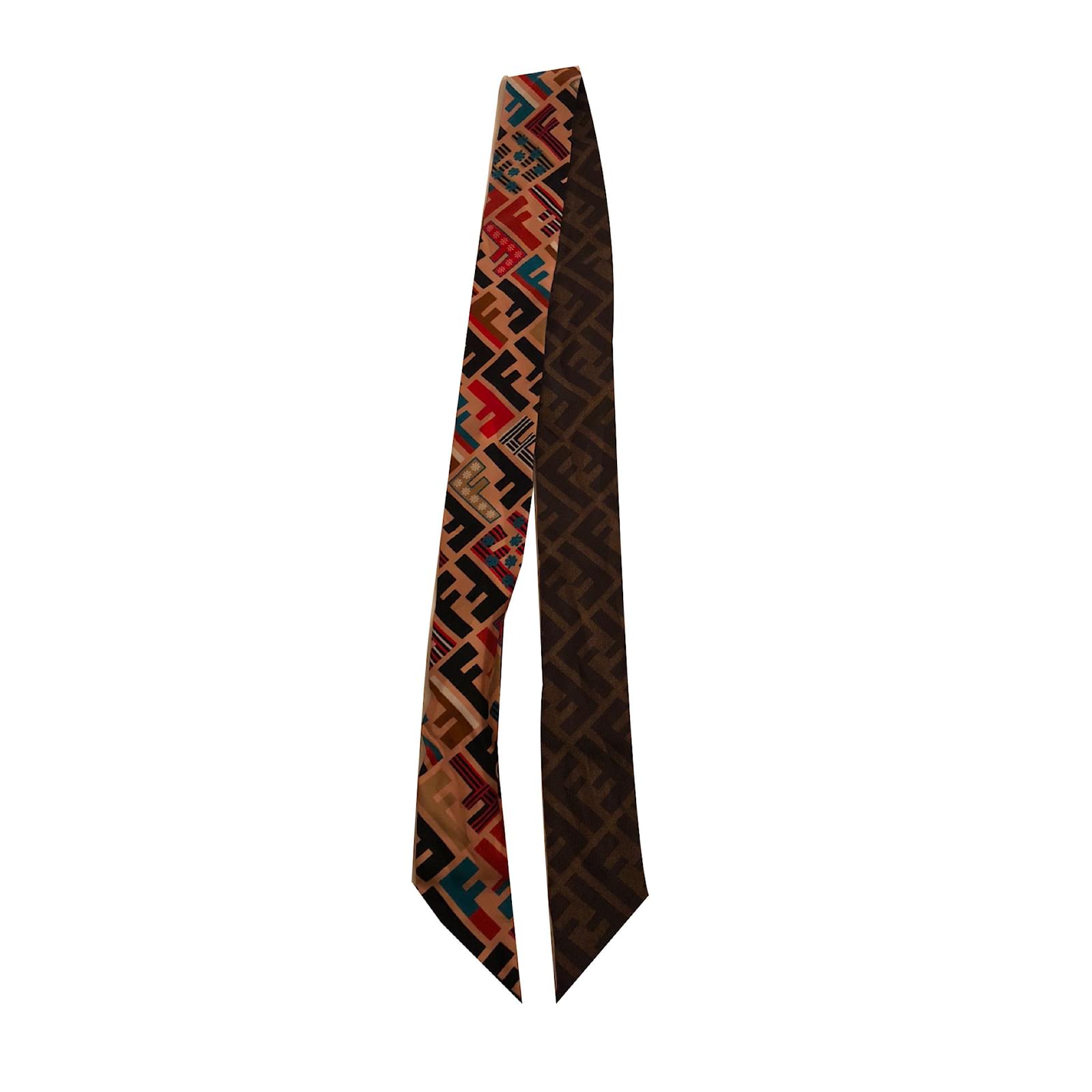 Fendi Wrappy Soie Multicolore ref.75710 - Joli Closet