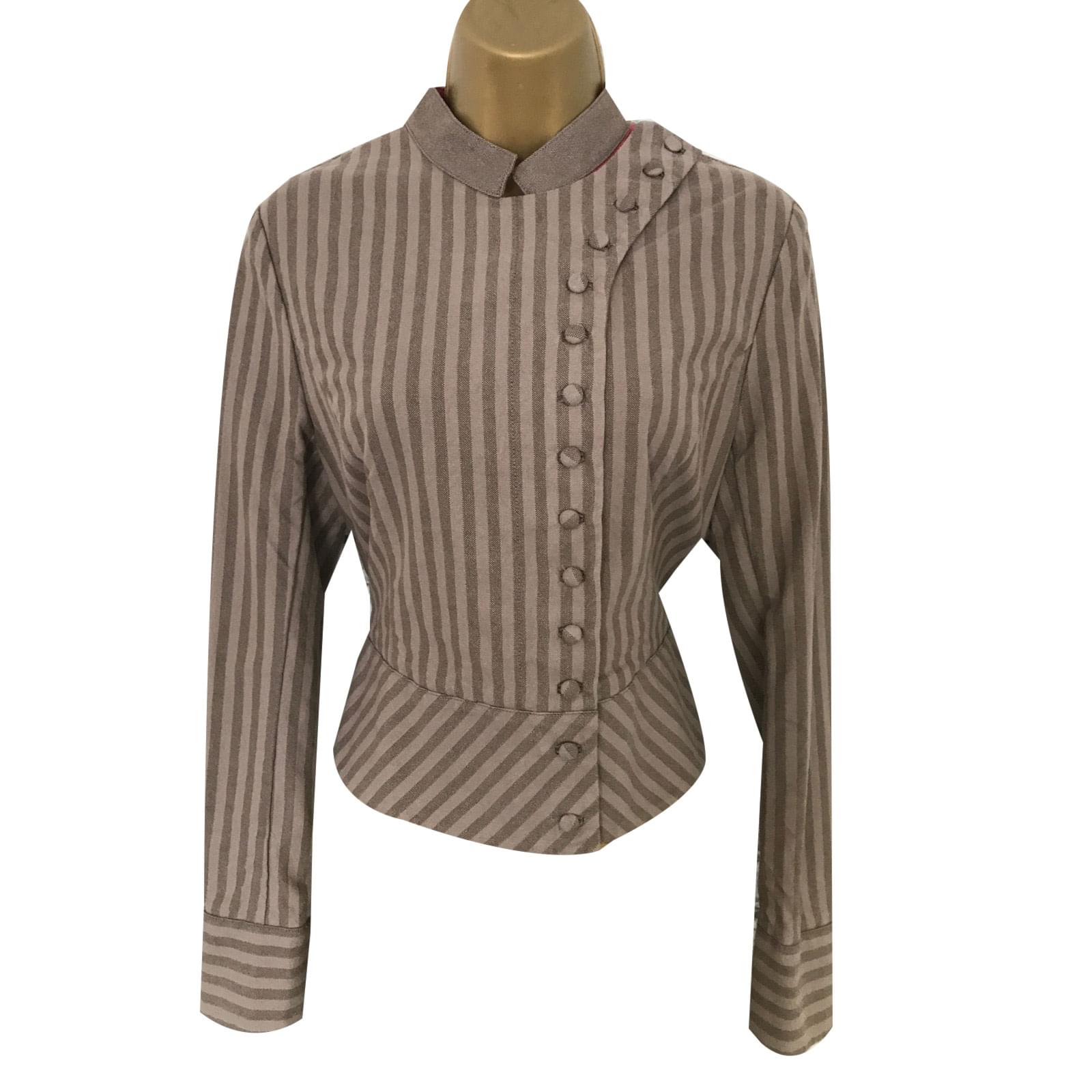 Toast Jackets Grey Olive green Cotton ref.75772 - Joli Closet