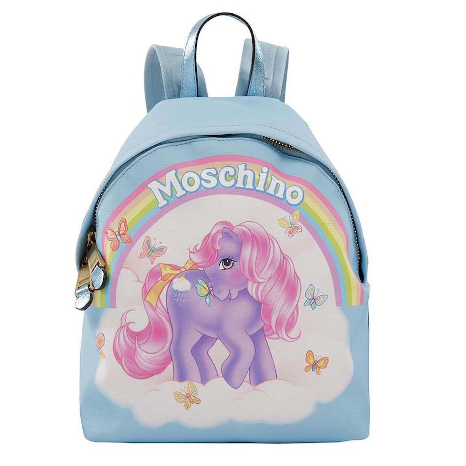 Moschino Backpack Blue ref.76063 - Joli Closet