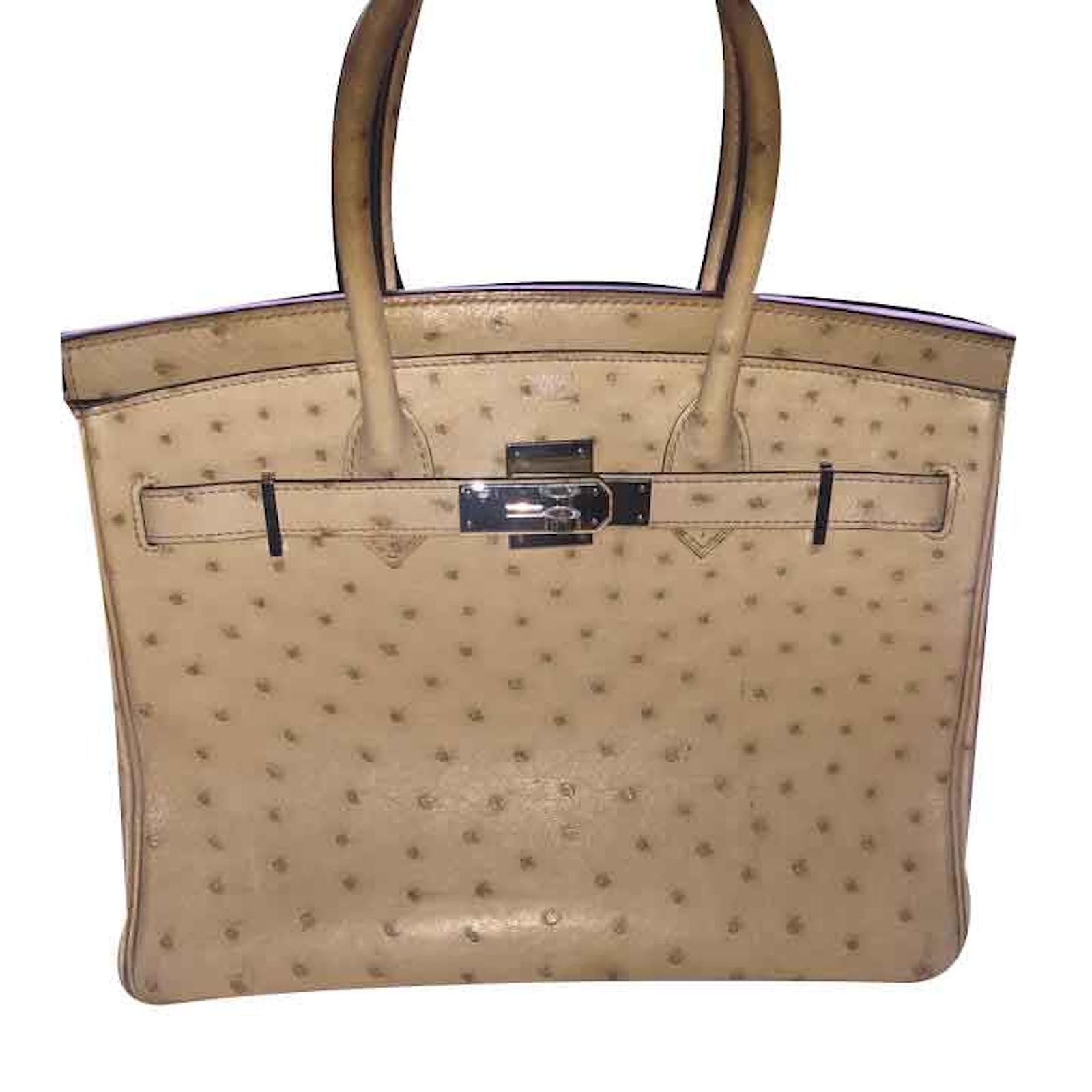 Hermès Birkin 30 Eggshell Exotic leather ref.105131 - Joli Closet