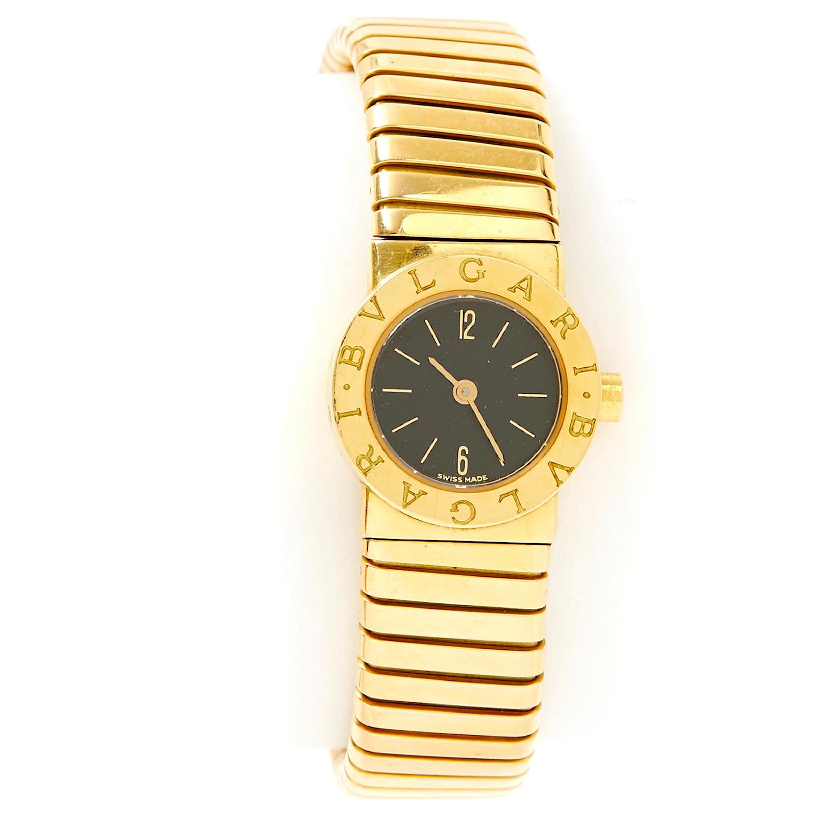 BULGARI TUBOGAS GOLD Golden Yellow Gold Ref 117971 Joli Closet