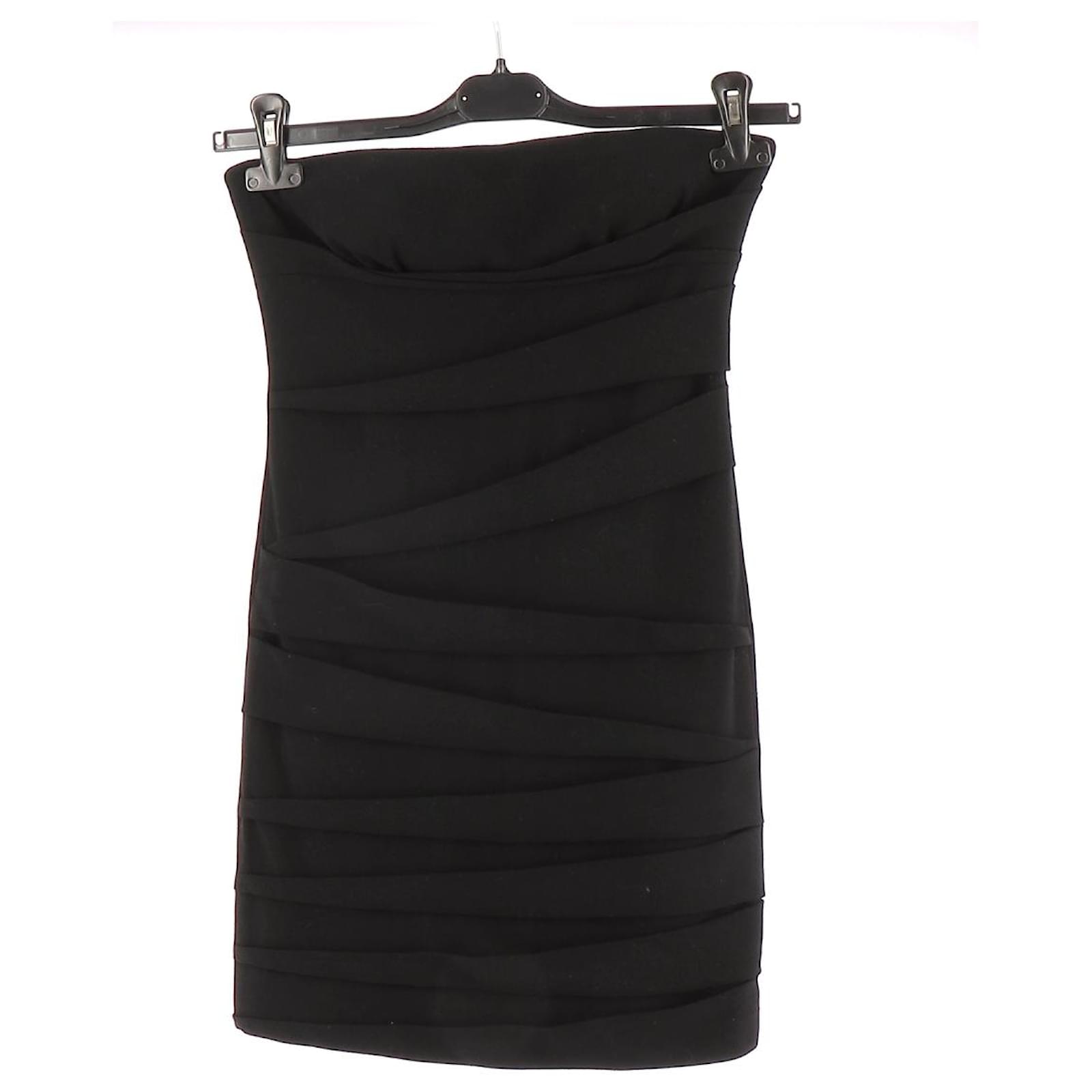 Maje robe Black Polyester ref.122587 - Joli Closet