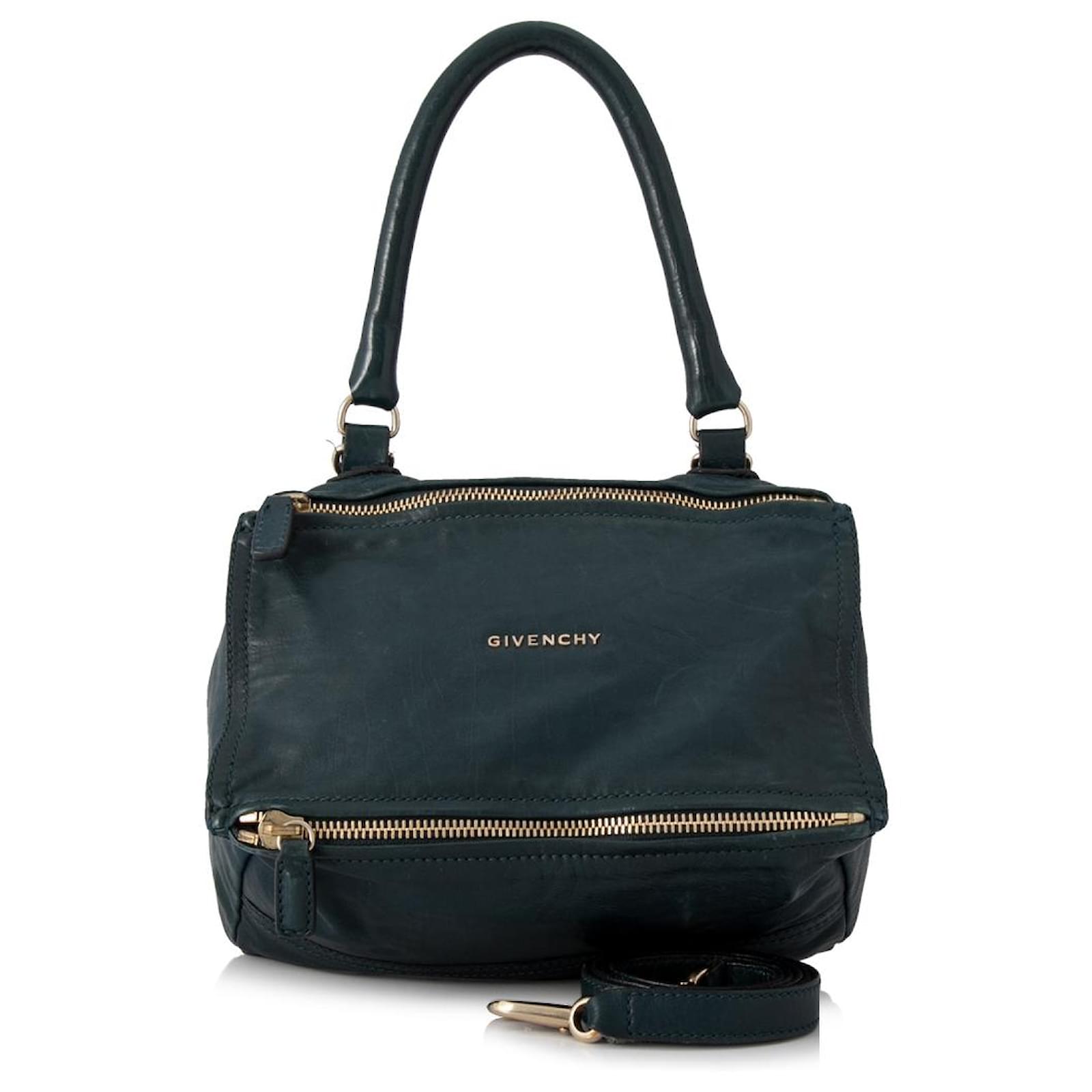 Givenchy Petit Sac Noir Pandora Cuir ref.133048 - Joli Closet