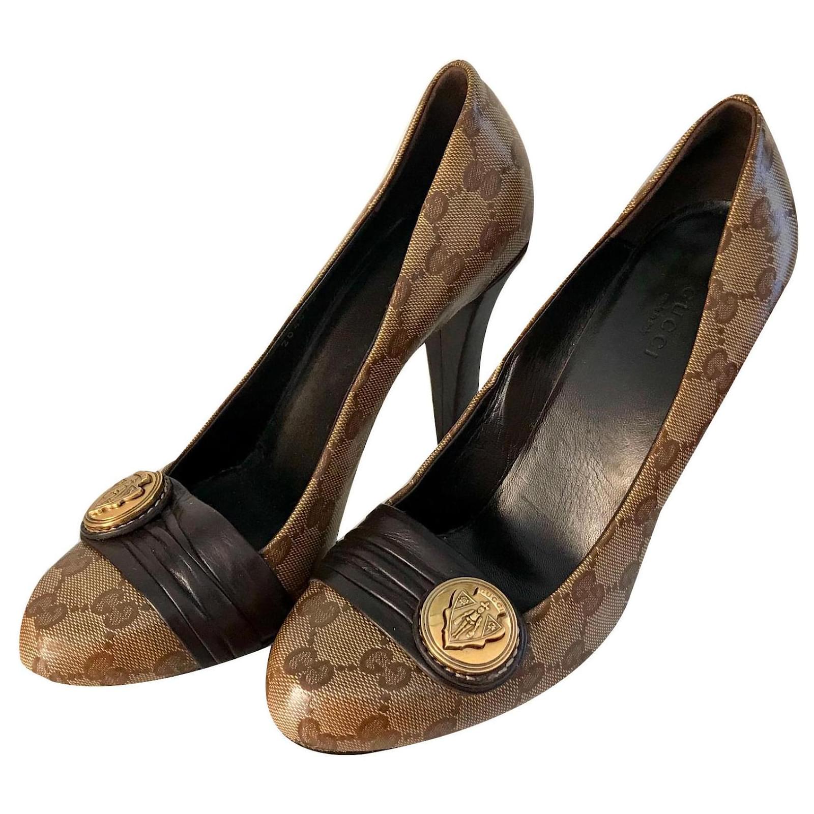 chaussures gucci Cuir ref.134404 - Joli Closet