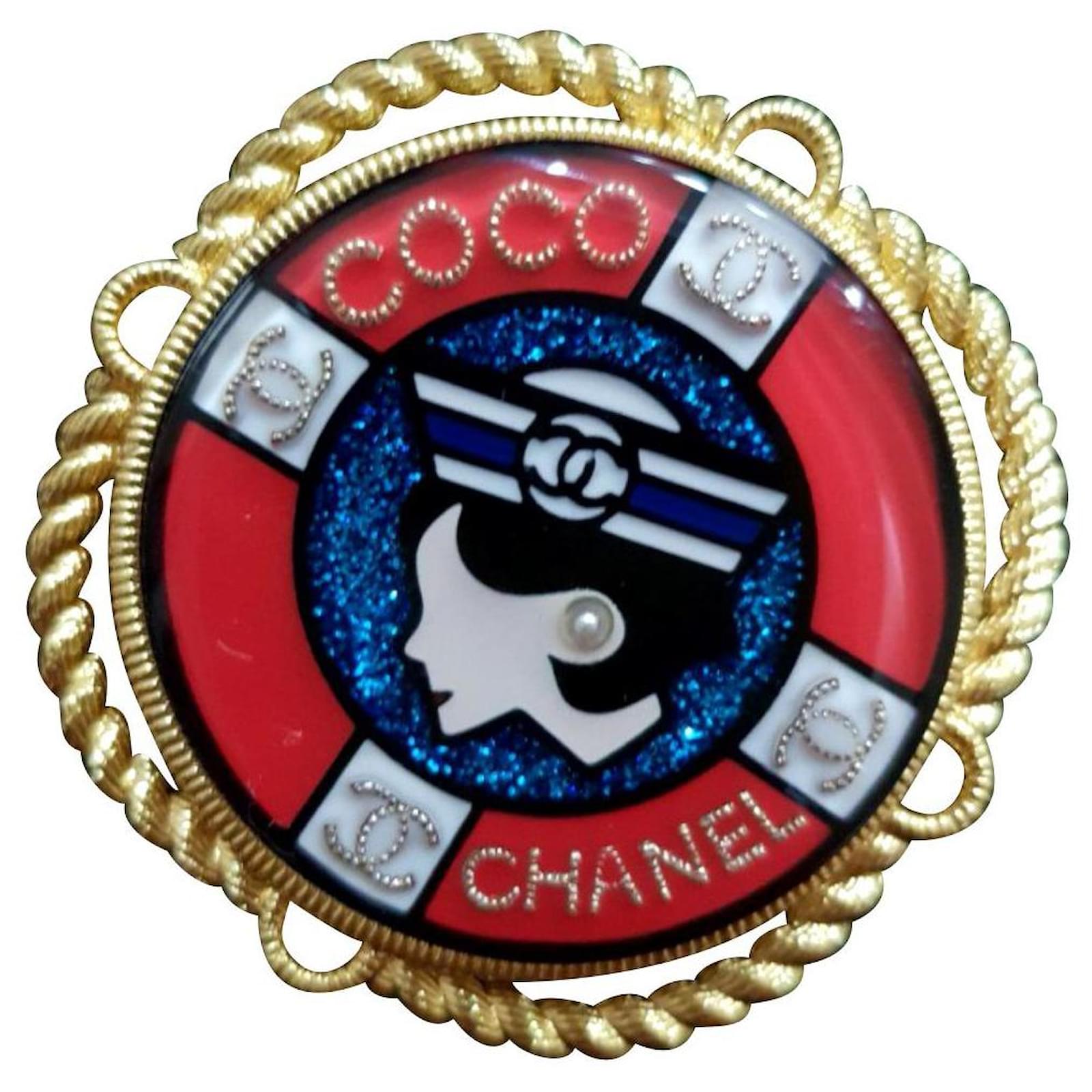 Broche nautique Coco Chanel Multicolore ref.146817 - Joli Closet