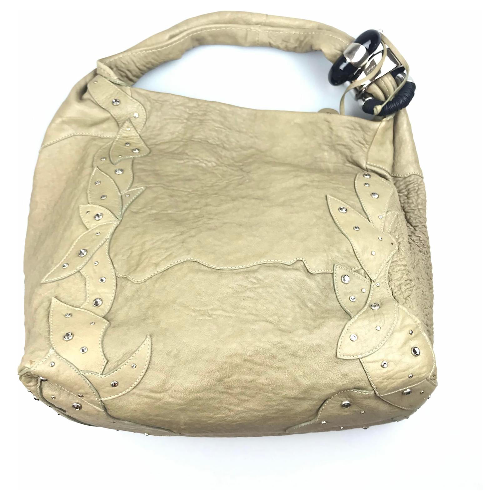 Jimmy Choo Brown Leather Shoulder Bag ref.149612 - Joli Closet