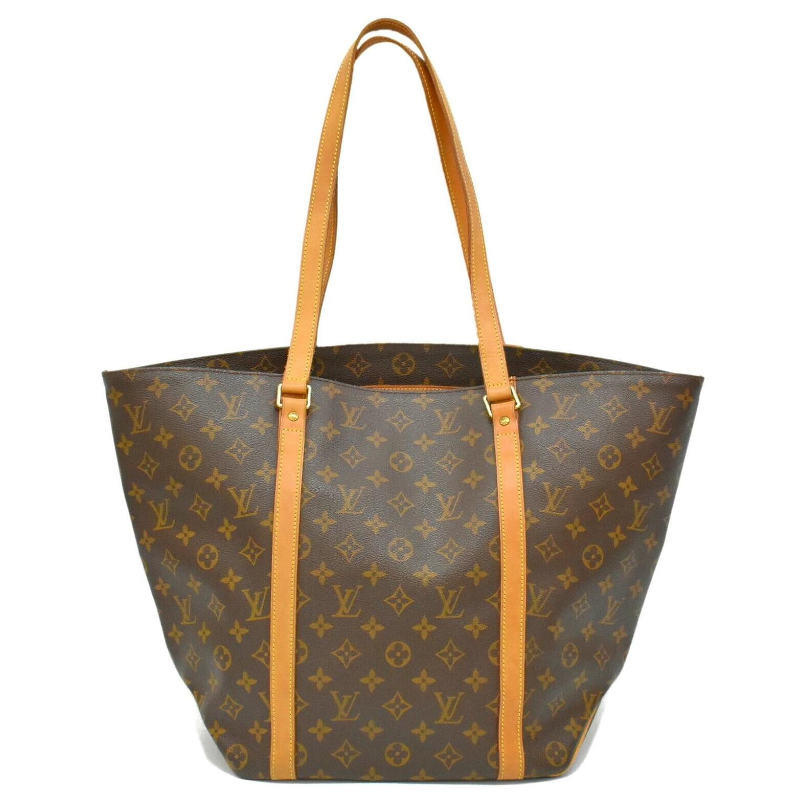 Sac cabas Louis Vuitton Toile Marron ref.151473 - Joli Closet