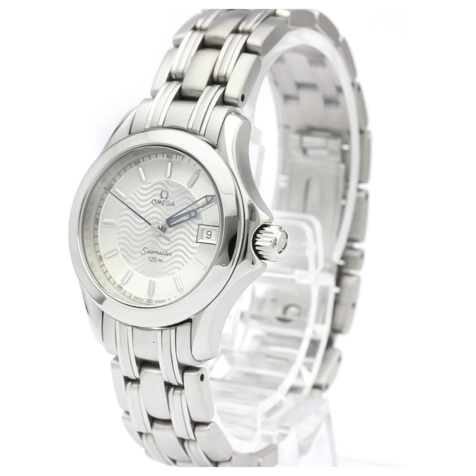 Omega Silver Stainless Steel Seamaster Quartz 2581.31 Silvery Metal ref ...
