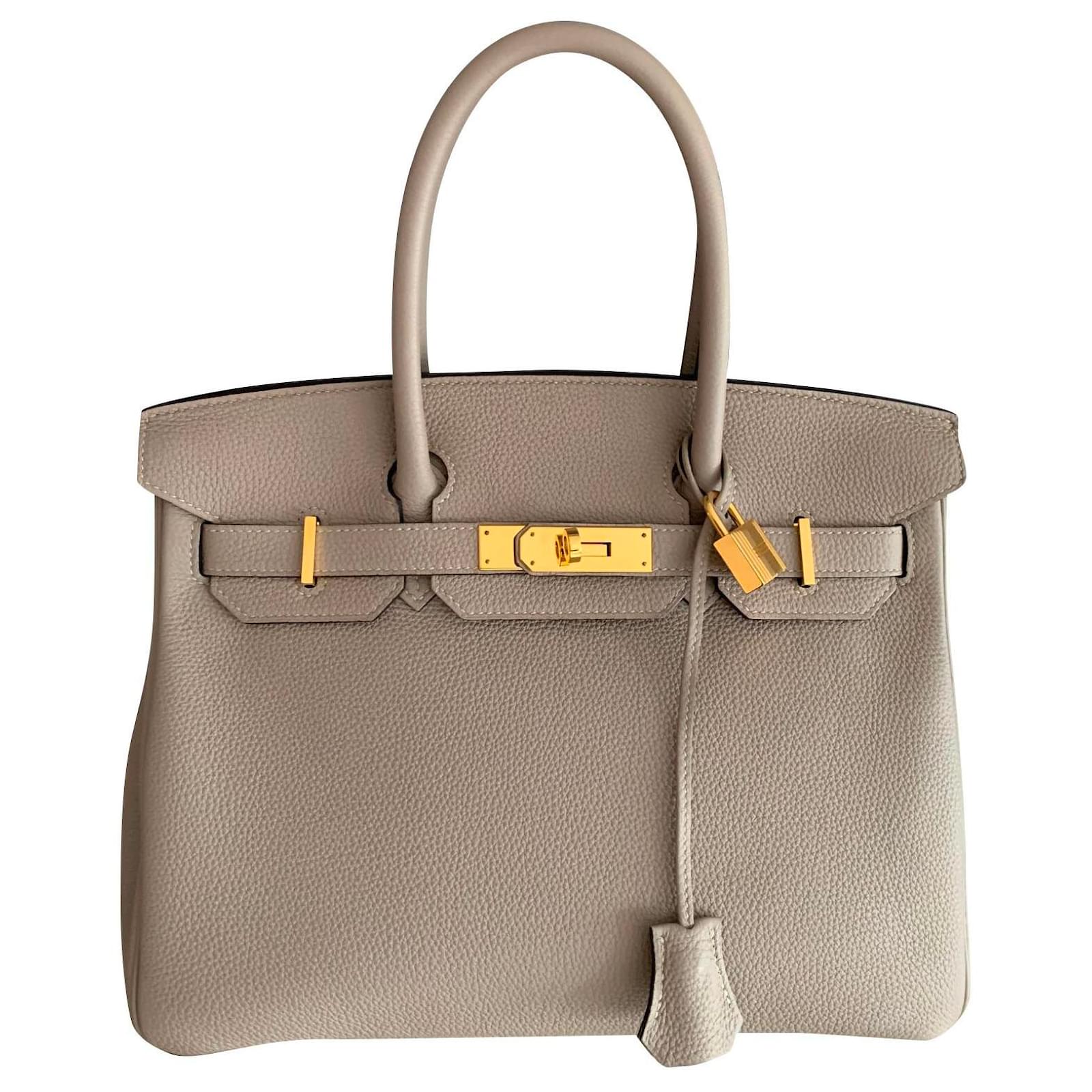 Hermès Birkin 30 Grey Leather ref.152884 - Joli Closet