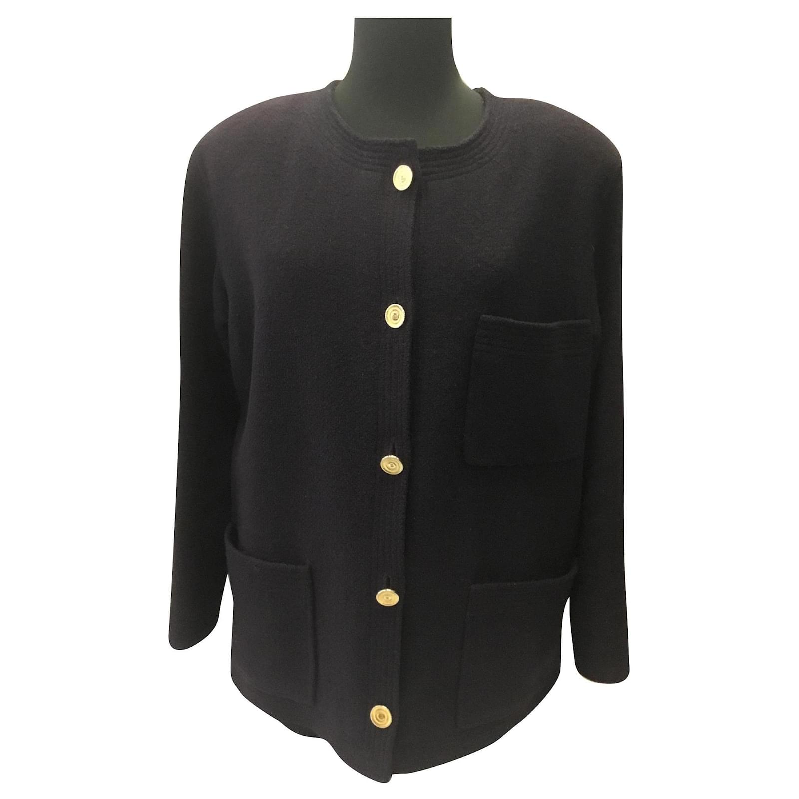 Chanel Jackets Blue Wool ref.161225 - Joli Closet