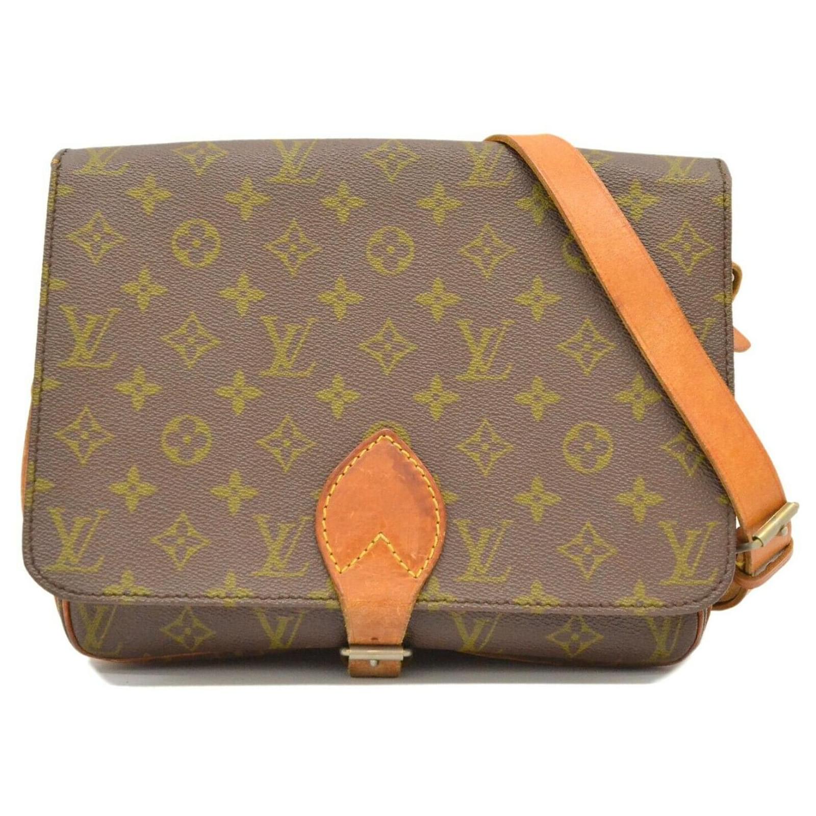 Bolso Bandolera Louis Vuitton Castaño Lienzo ref.162254 - Joli Closet