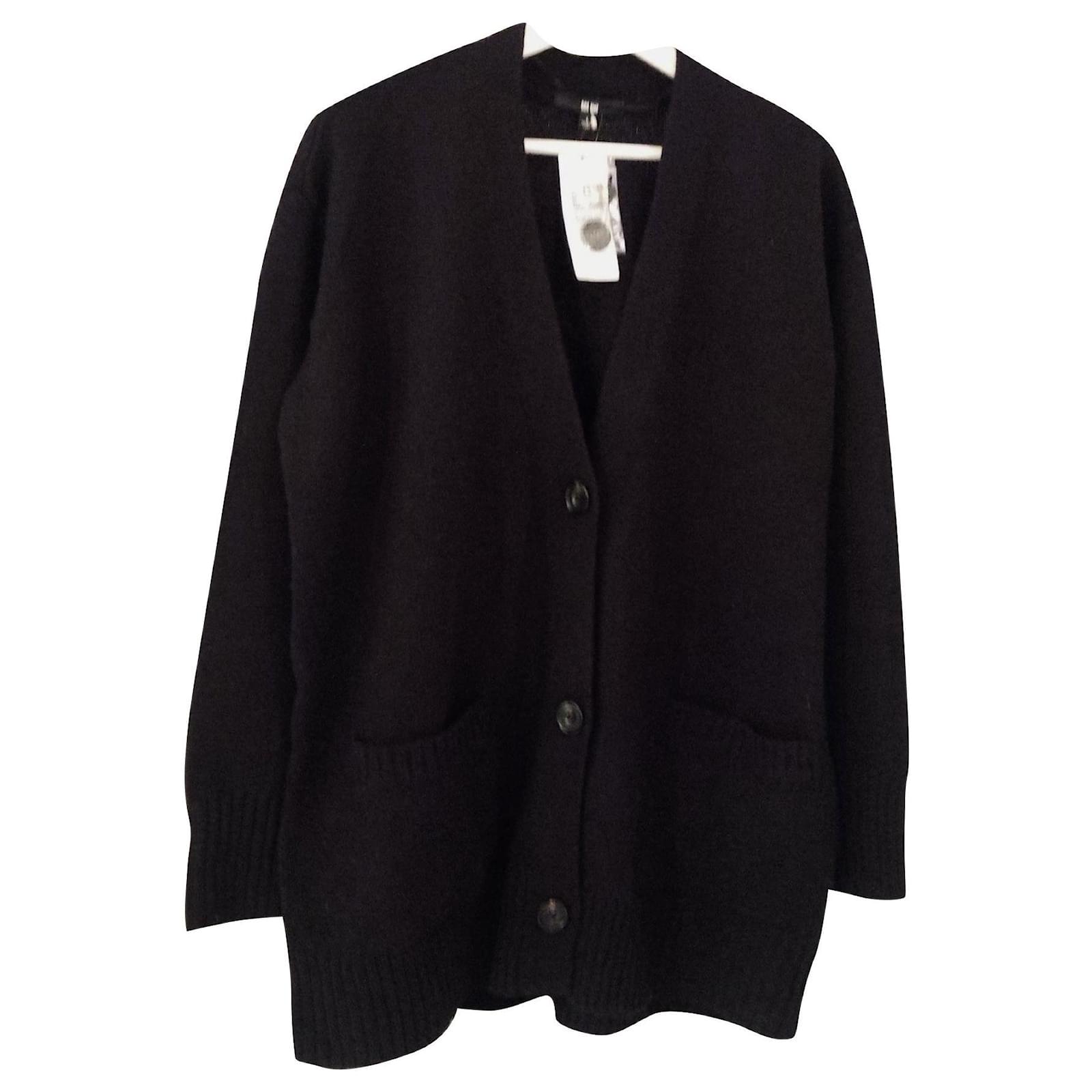 Uniqlo Knitwear Black Wool Polyamide ref.164668 - Joli Closet