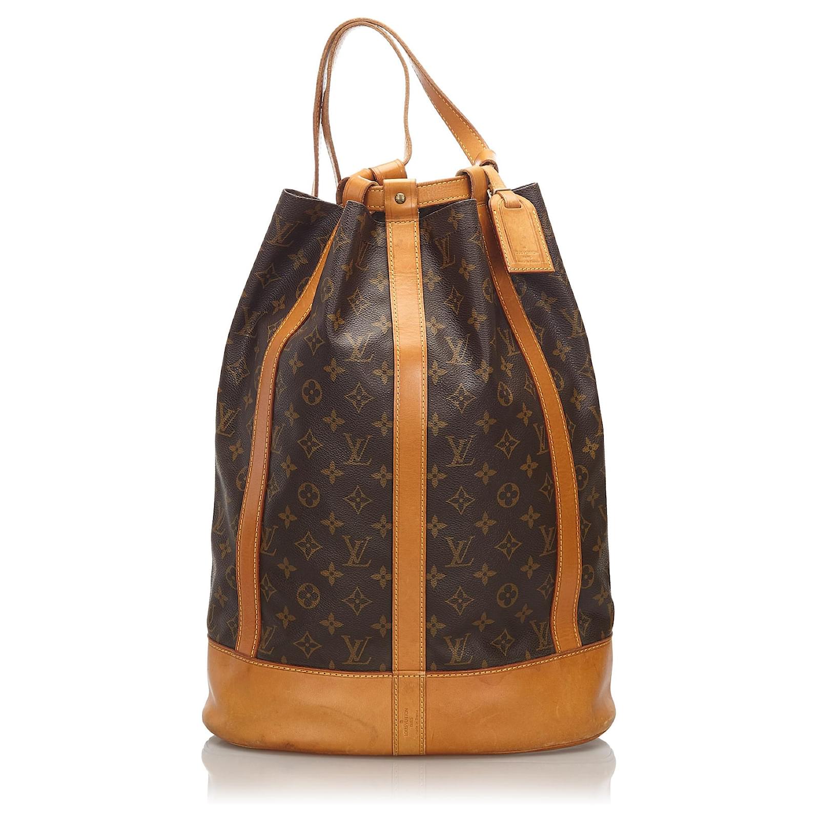 Randonnee Louis Vuitton Brown Monogram Randonnée GM Cuir Toile Marron ...