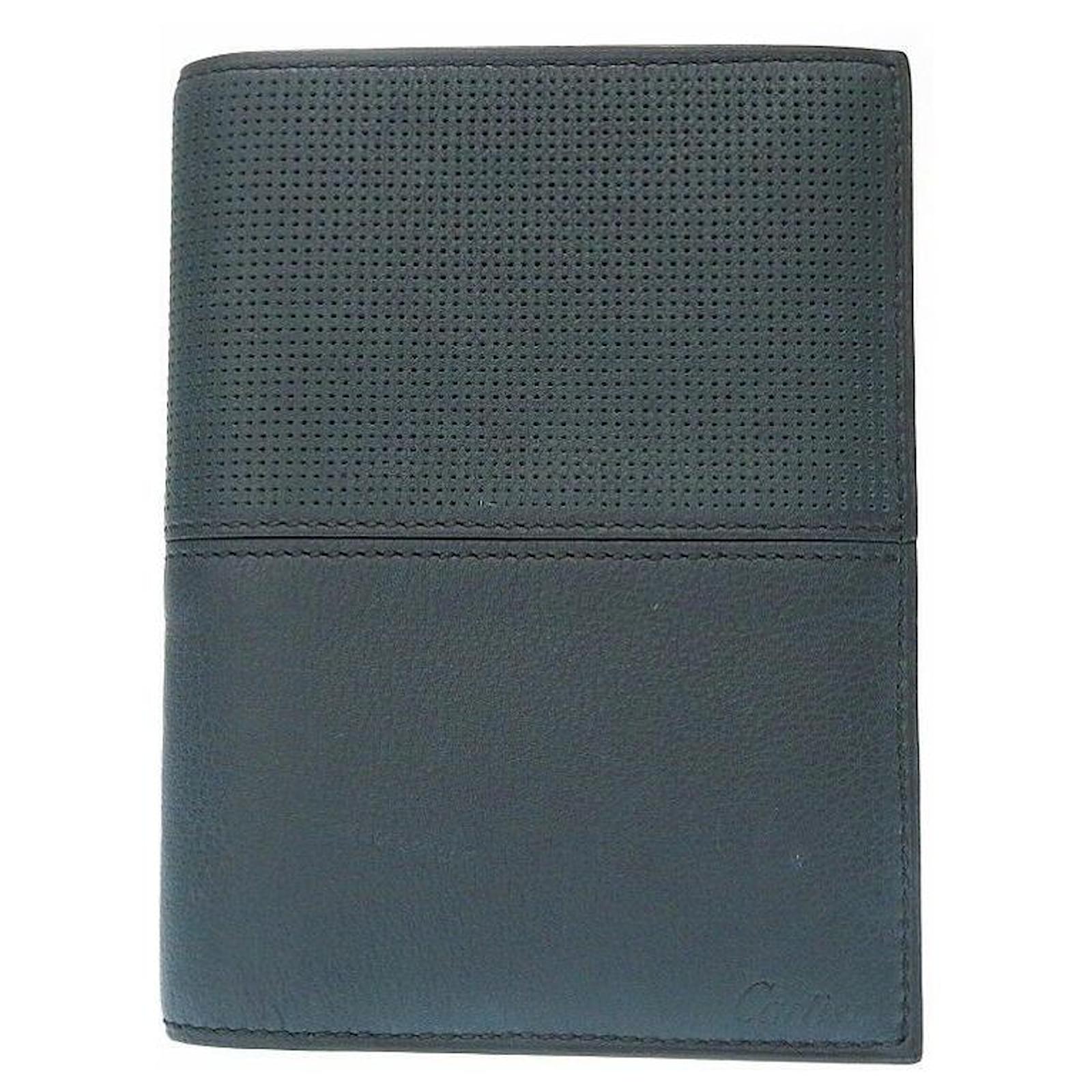 Cartier Leather wallet Green ref.175483 - Joli Closet