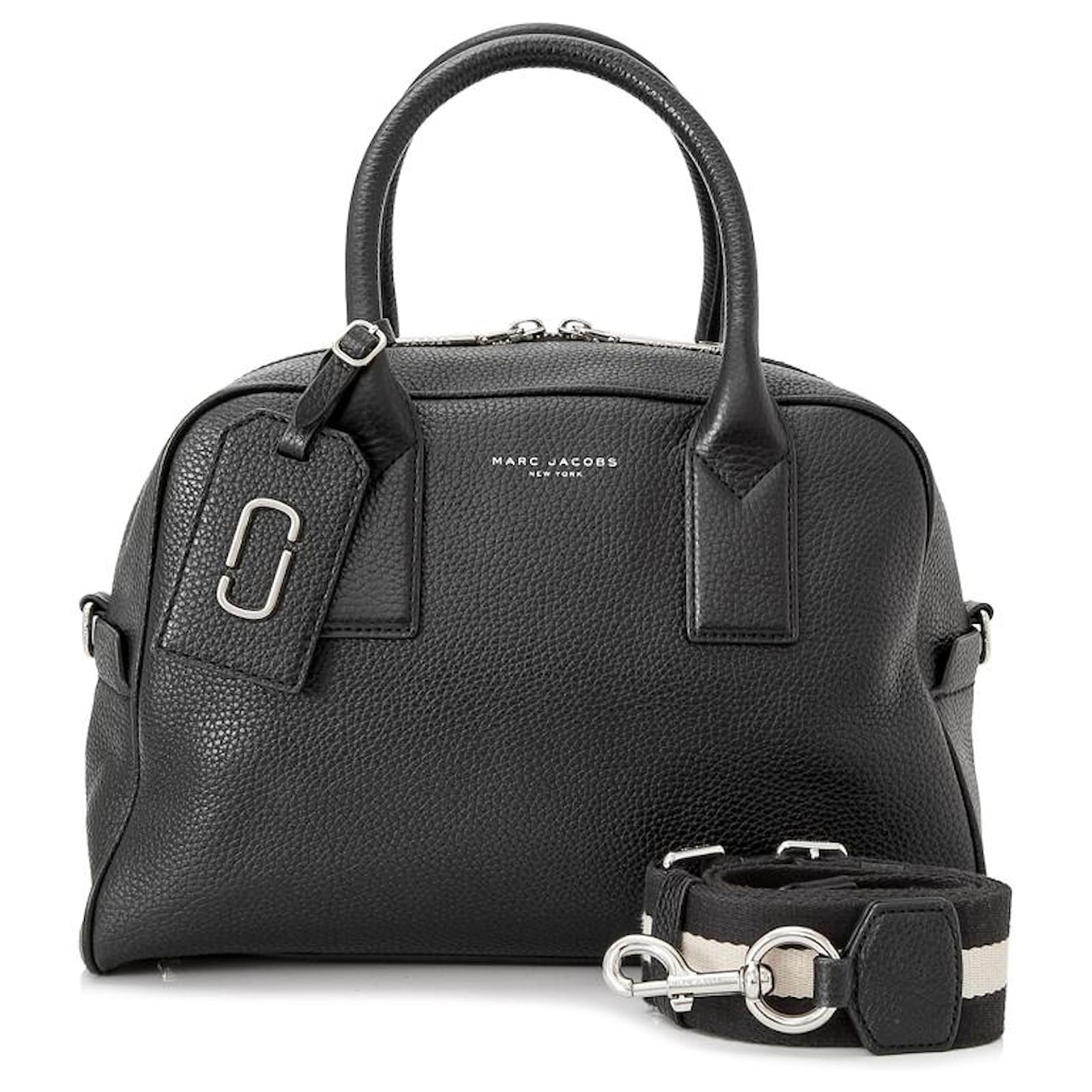Marc Jacobs Cartable en cuir noir Gotham City Bauletto Veau façon ...