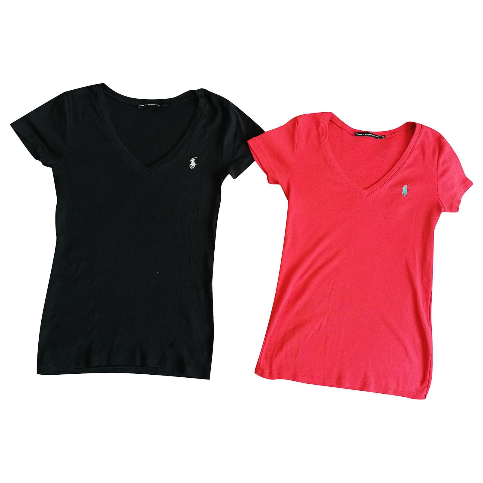 Ralph Lauren LOGO Rosa Azul Algodón ref.181888 - Joli Closet