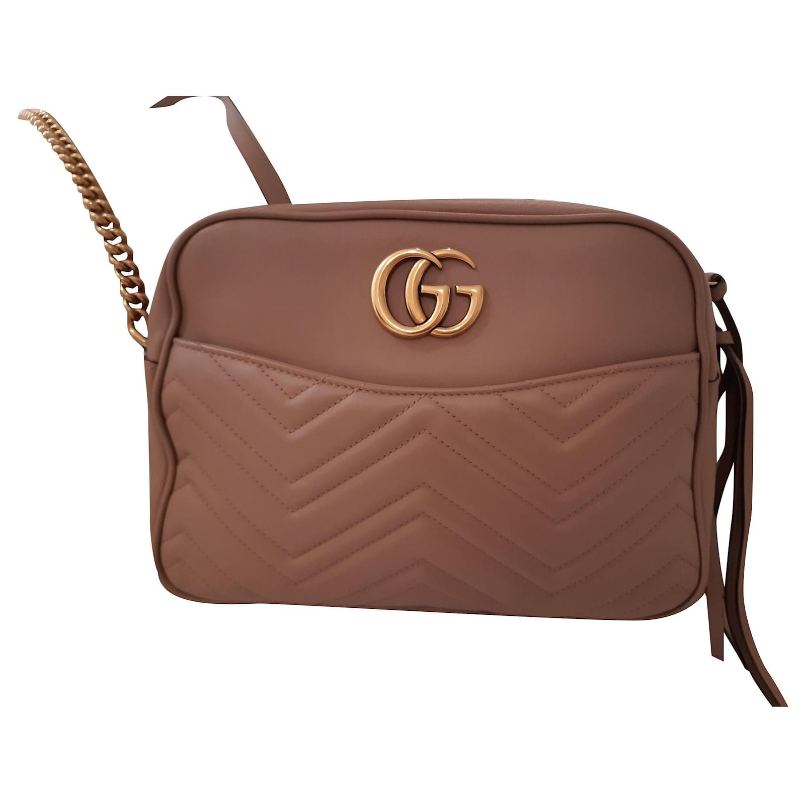 Gucci Marmont Cuir Écru ref.192175 - Joli Closet