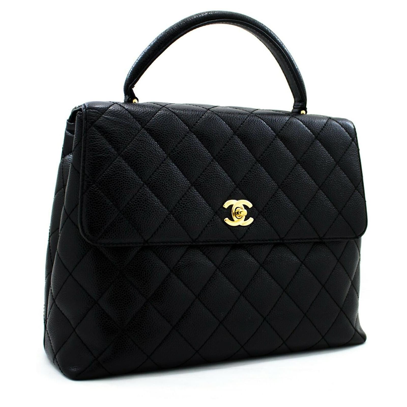 Chanel Handtasche Schwarz Leder ref.195282 - Joli Closet