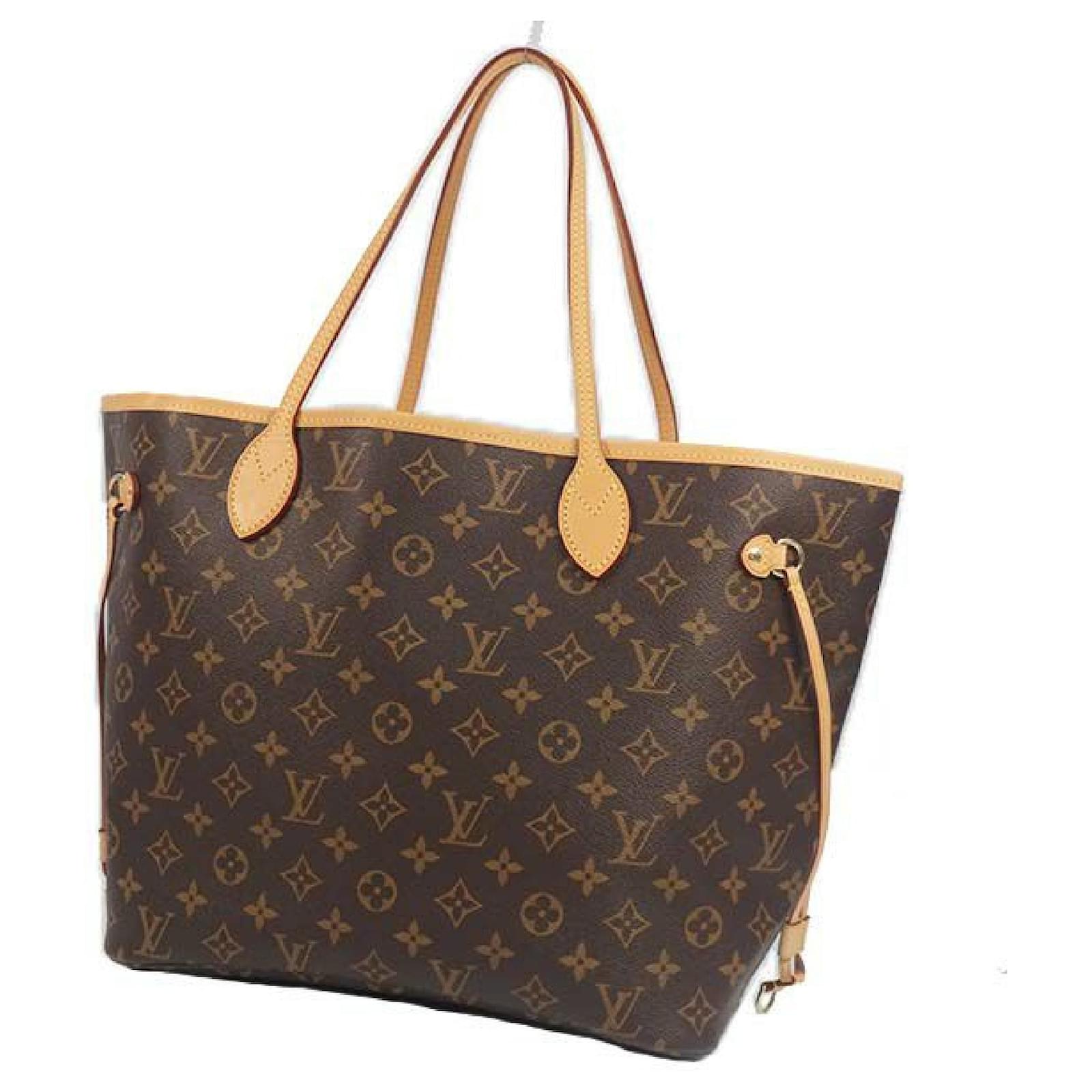LOUIS VUITTON Neverfull MM sac cabas pour femmes M41177 cerise Cuir ref ...