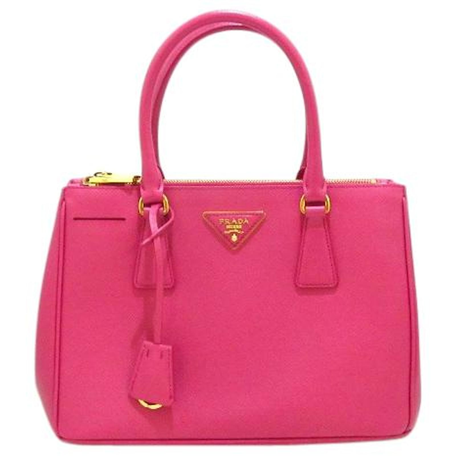 Prada Galleria Pink Leder ref.224221 - Joli Closet