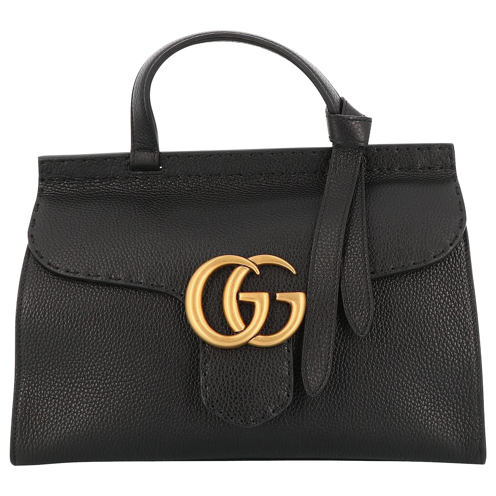 Gucci handbag Black Leather ref.229220 - Joli Closet