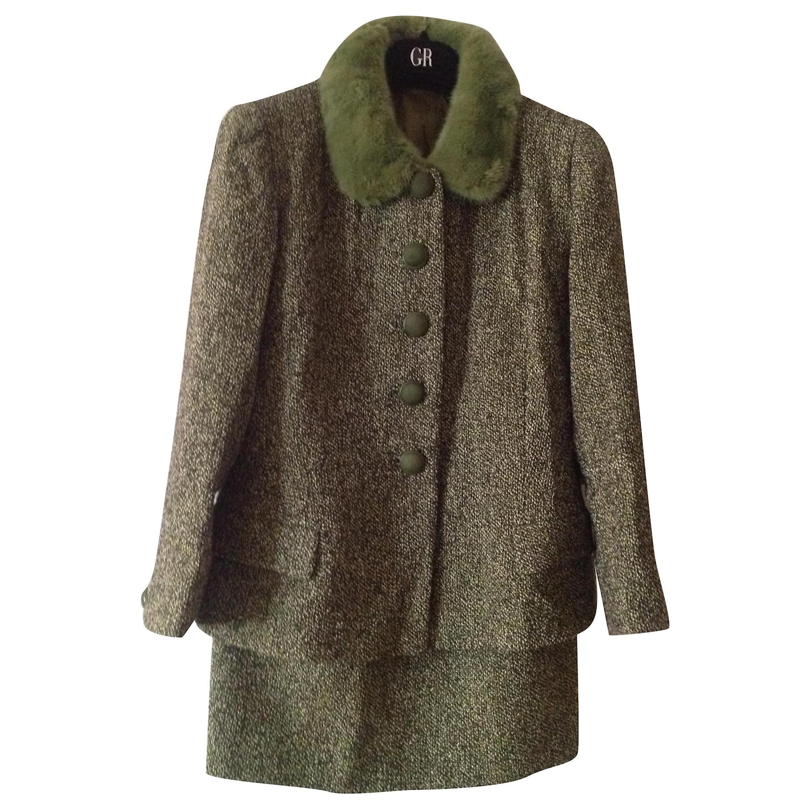 Georges Rech Skirt suit Green ref.234258 - Joli Closet