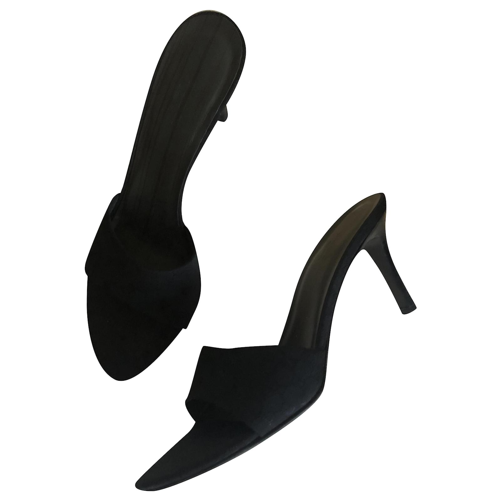 Gucci Heels Black Cloth Ref251559 Joli Closet