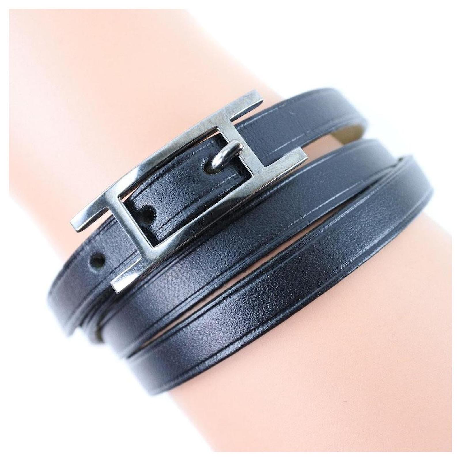 Hermès Hapi 3 Black Leather ref.262183 - Joli Closet