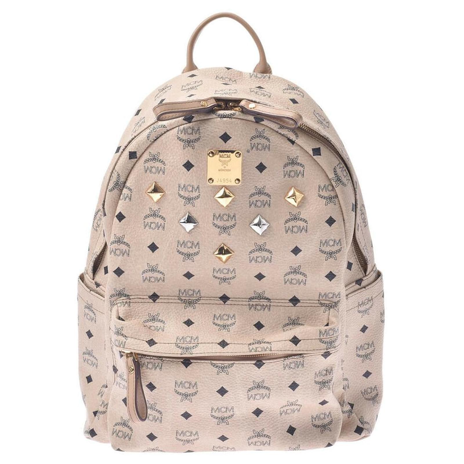 MCM Backpack Cloth ref.270693 - Joli Closet