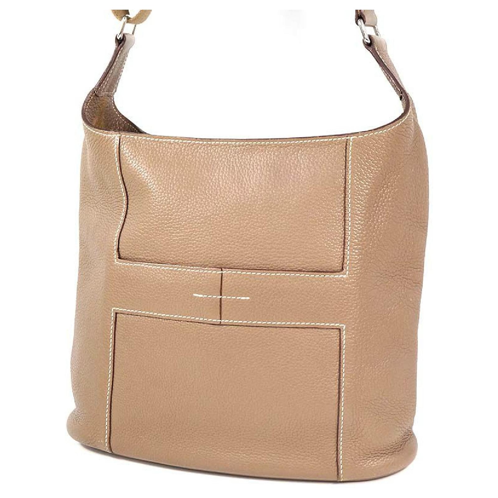 Hermès HERMES Good News Womens shoulder bag Etooope Leather ref.272266 ...