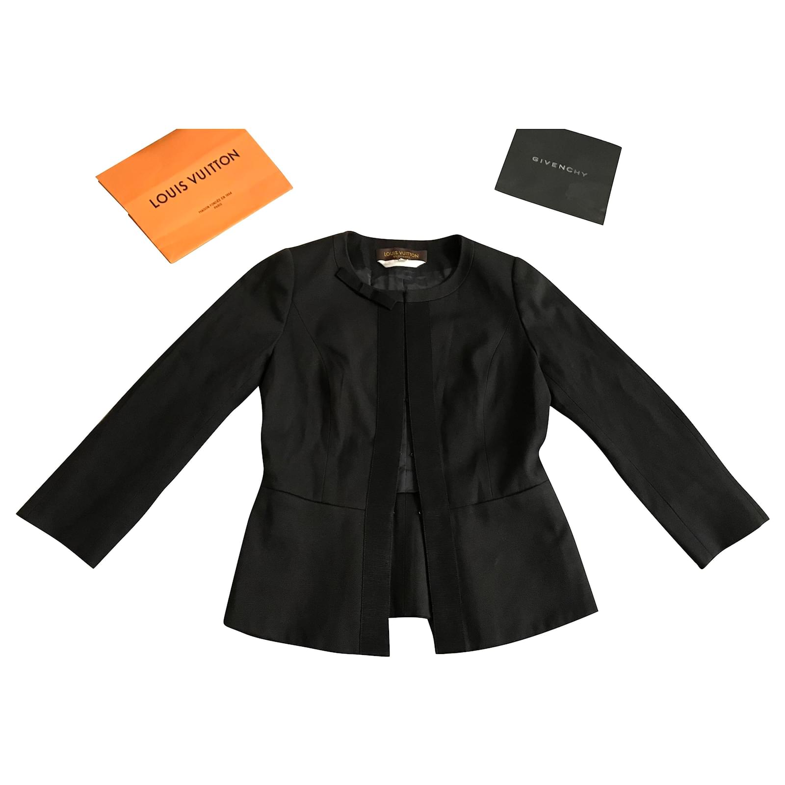 Louis Vuitton Jackets Dark grey Cotton Polyester Elastane ref.280526 ...