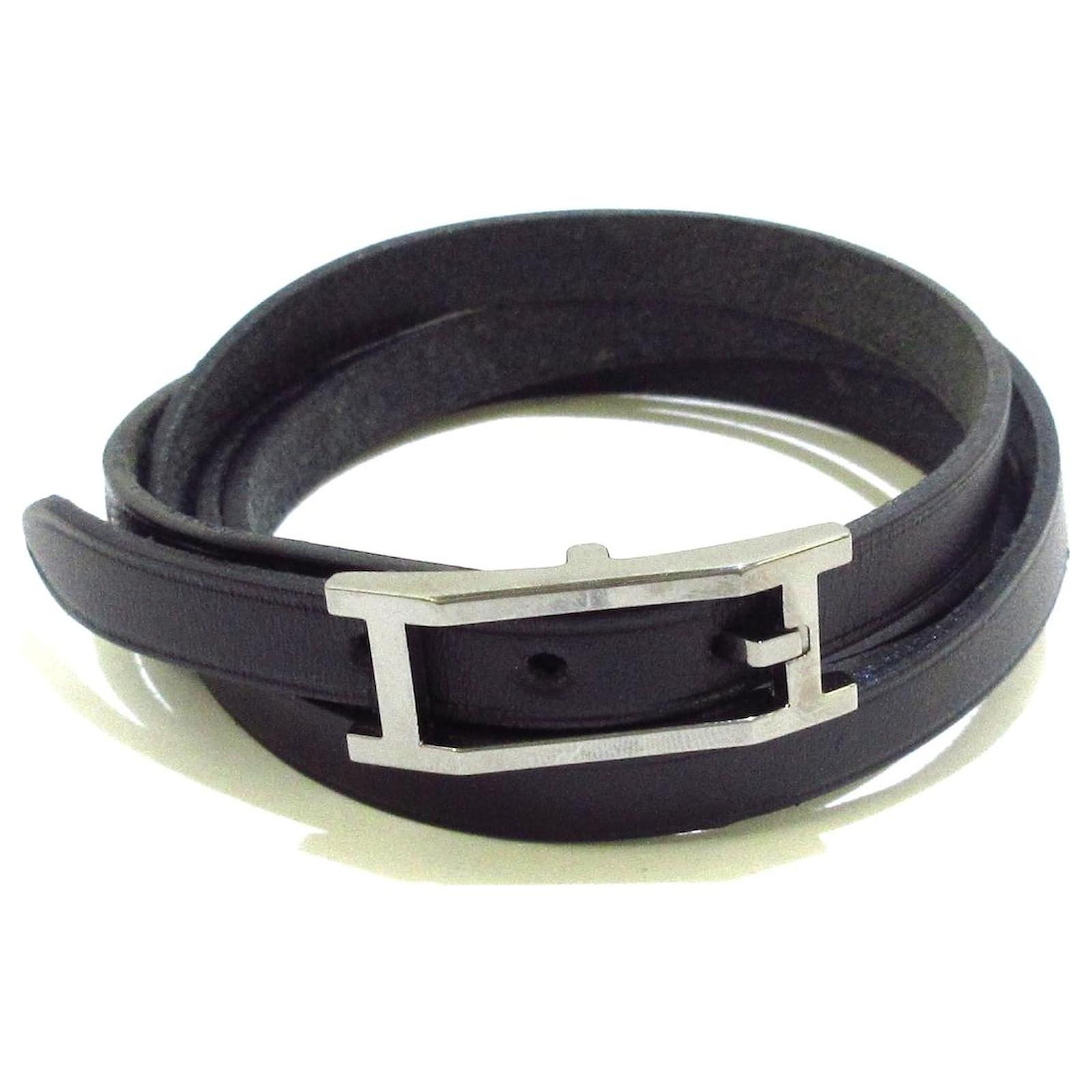 Hermès Hapi 3 Black Leather ref.283319 - Joli Closet