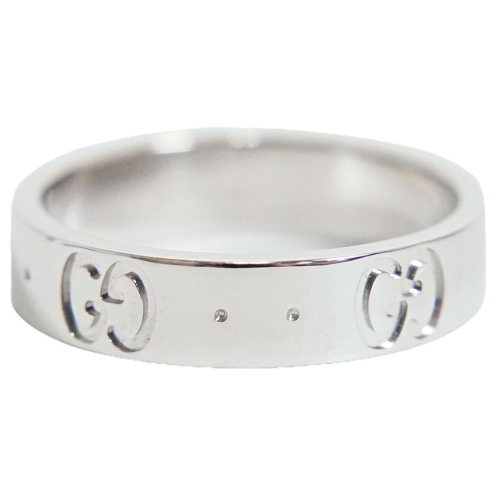 Anillo de gucci Plata Oro blanco ref.283742 - Joli Closet