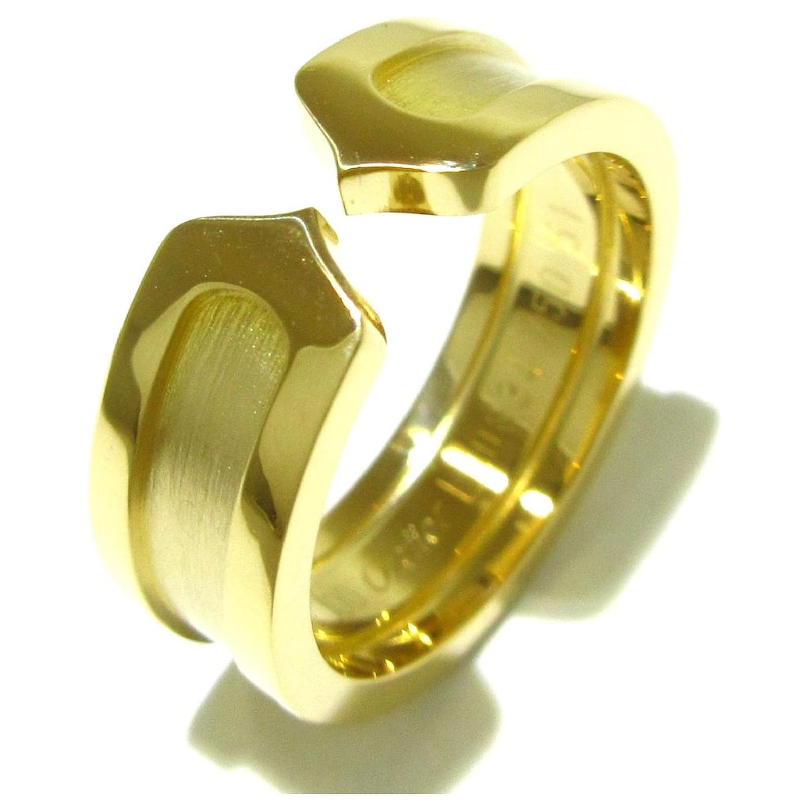 cartier 2C C2 Or jaune Doré ref.317543 - Joli Closet