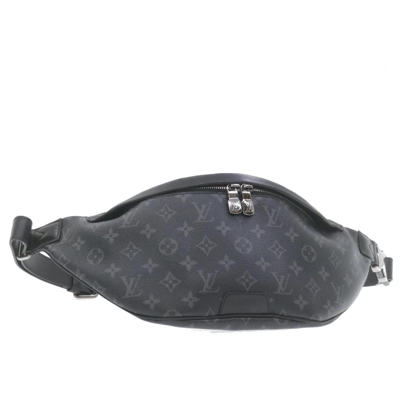 LOUIS VUITTON Monogram Eclipse Discovery Bum Bag Body Bag M44336 Auth LV 21683 Toile ref.336364 ...