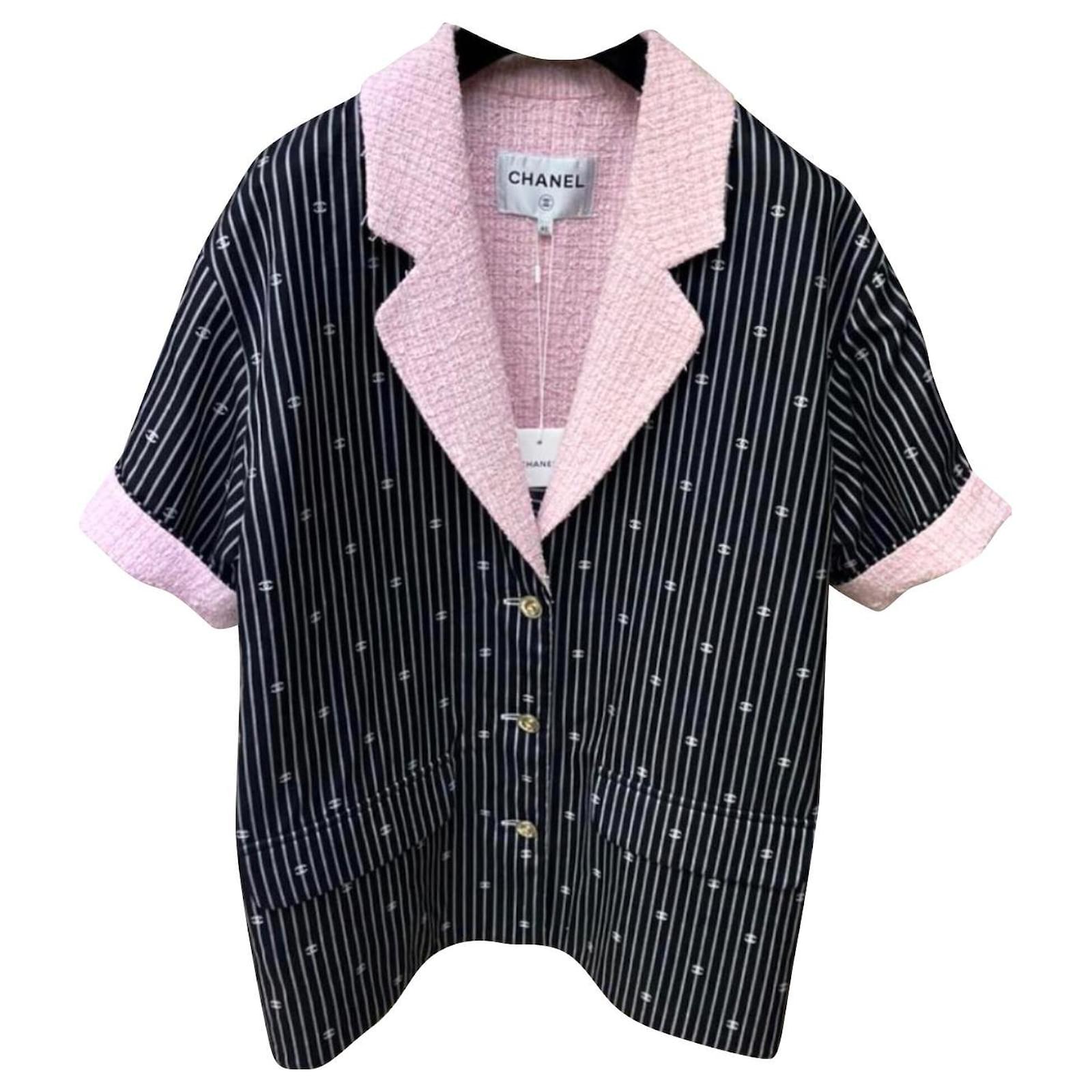 Chanel 2021 Spring NEW Logo Jacket Multiple colors Cloth ref.357724 ...