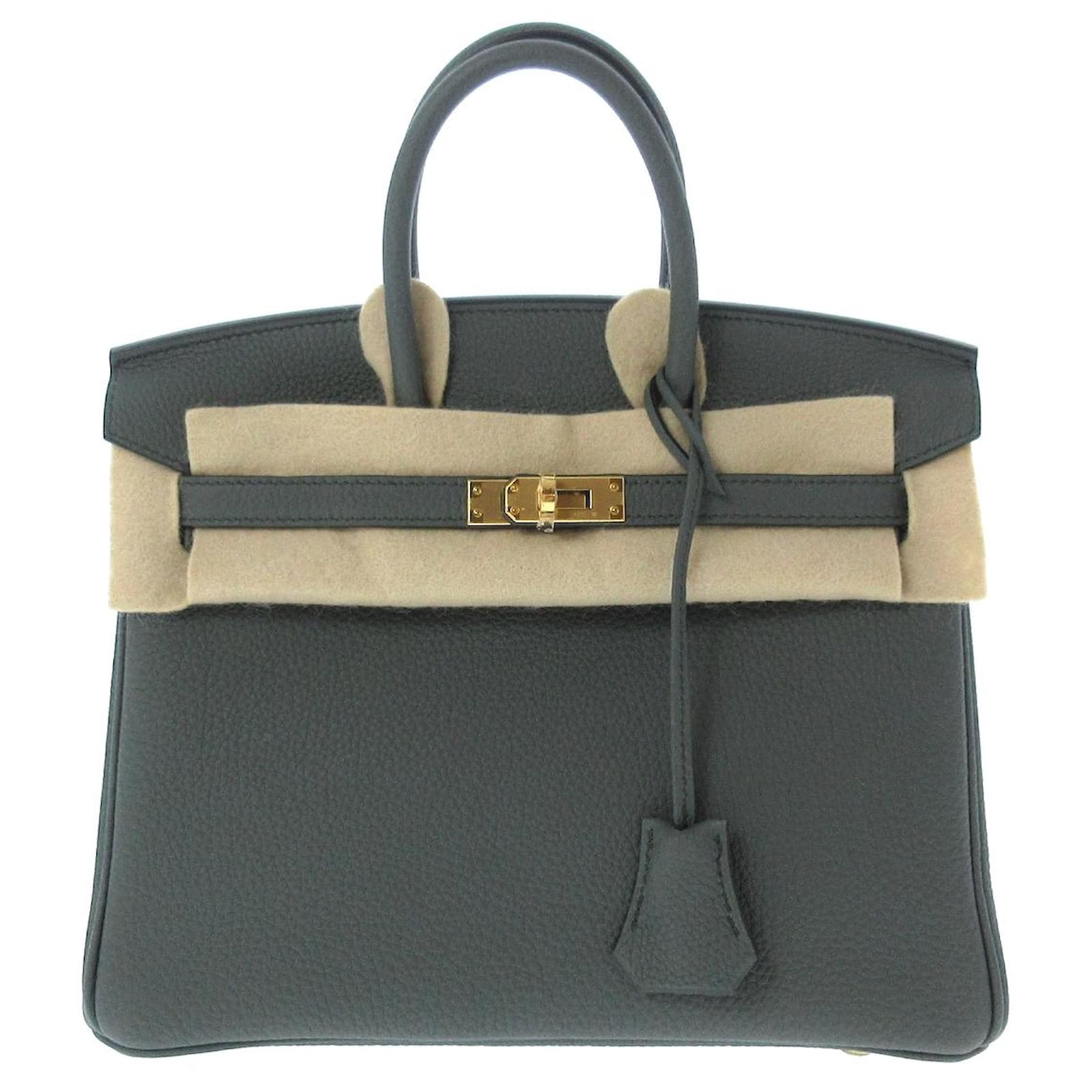 Hermès HERMES BIRKIN Azul Couro ref.363958 - Joli Closet