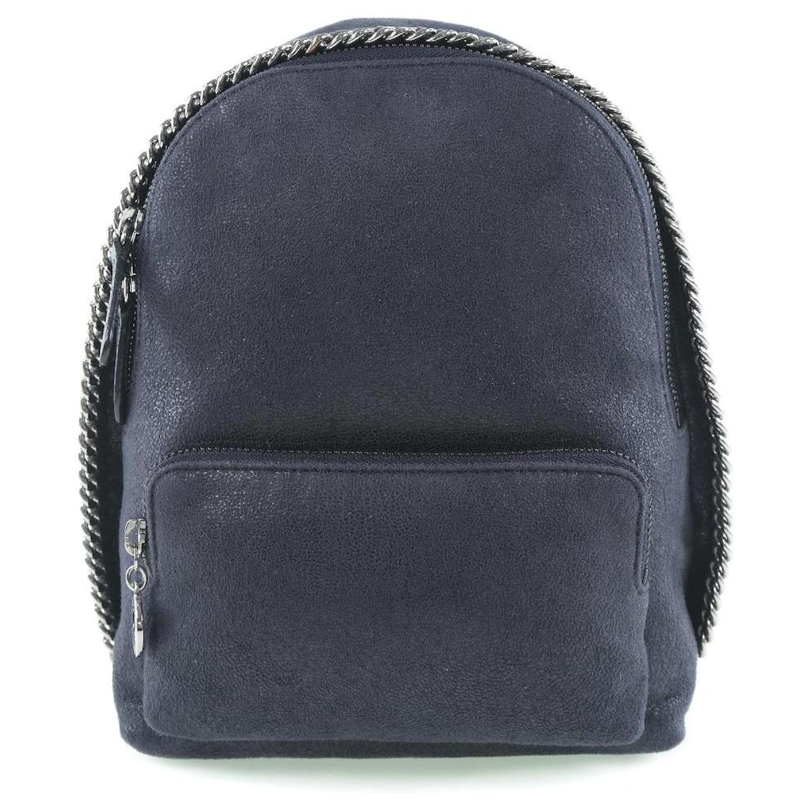 Stella Mc Cartney Stella McCartney Falabella mini Navy blue Synthetic ...