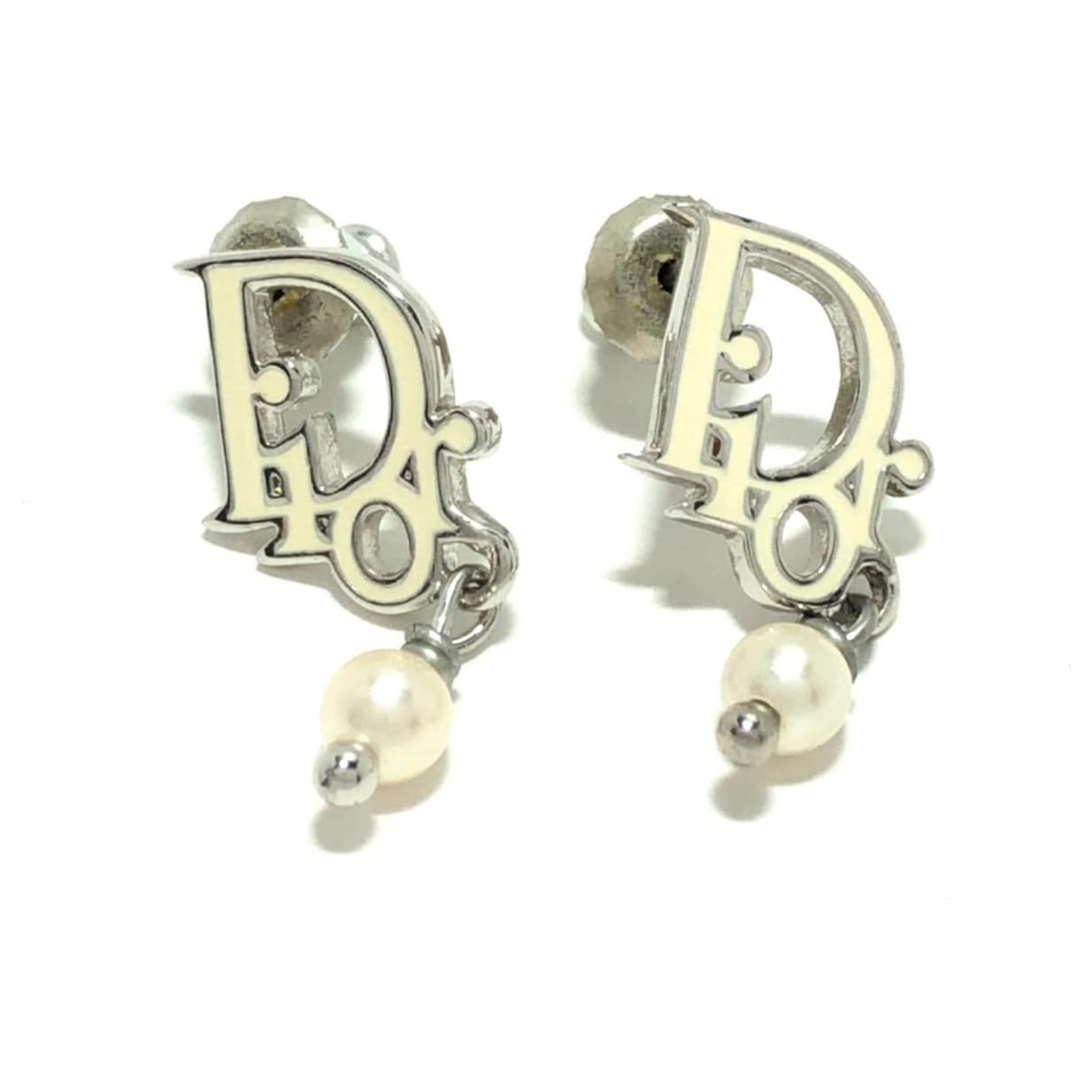 Dior earring Silvery Metal ref.381025 - Joli Closet
