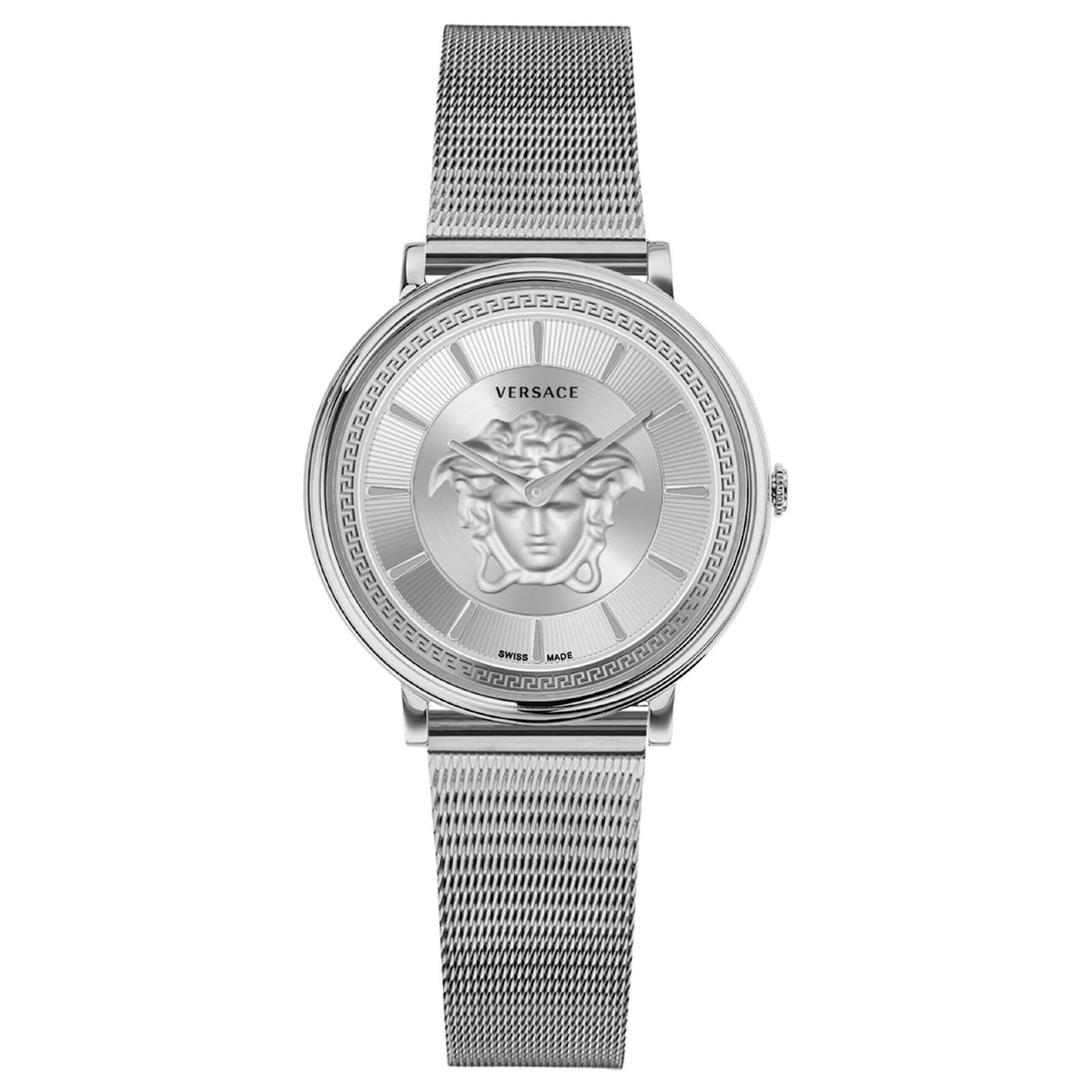 Versace V-Circle Medusa Bracelet Watch Metallic ref.384947 - Joli Closet