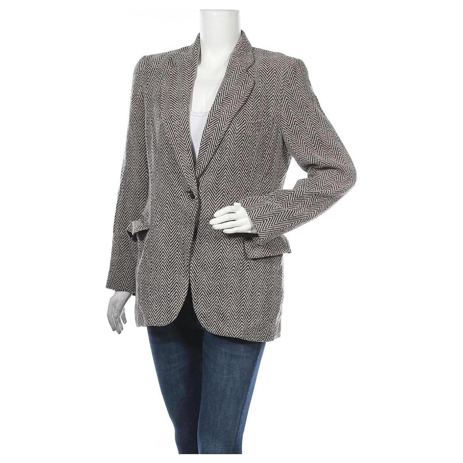 Cerruti 1881 Jackets Grey Silk Wool Viscose ref.388531 - Joli Closet