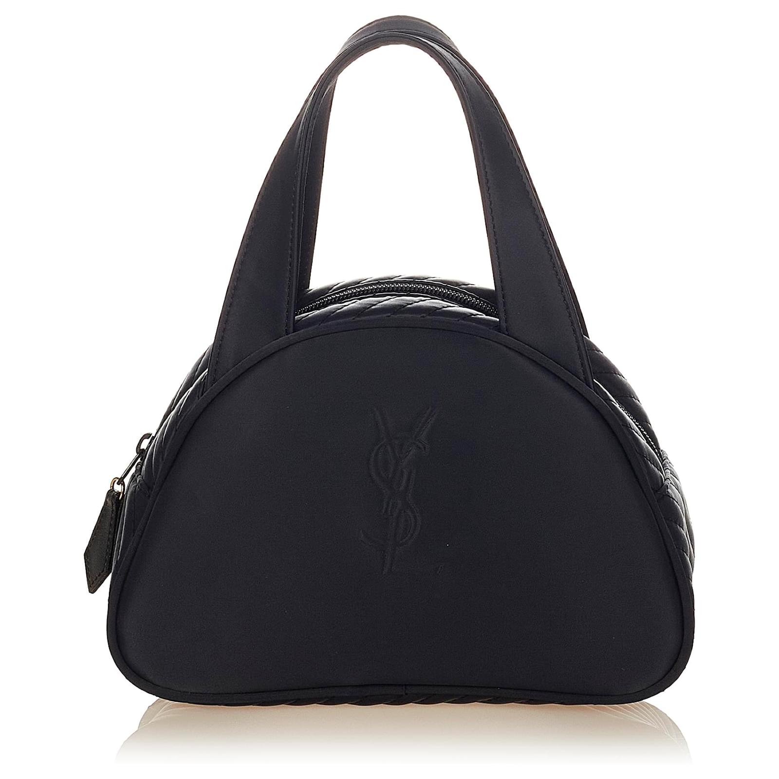 Yves Saint Laurent YSL Black Nylon Handbag Cloth ref.392598 - Joli Closet