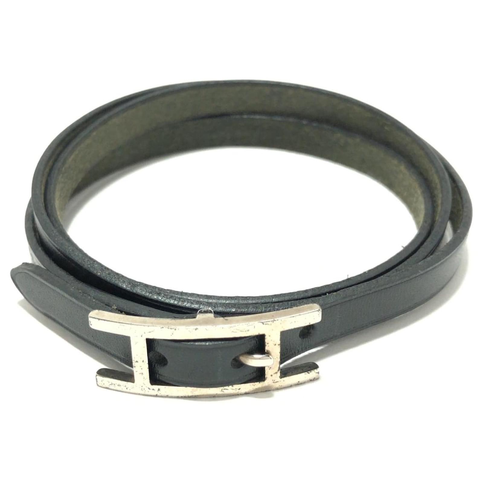 Hermès Hapi 3 Black Leather ref.393589 - Joli Closet