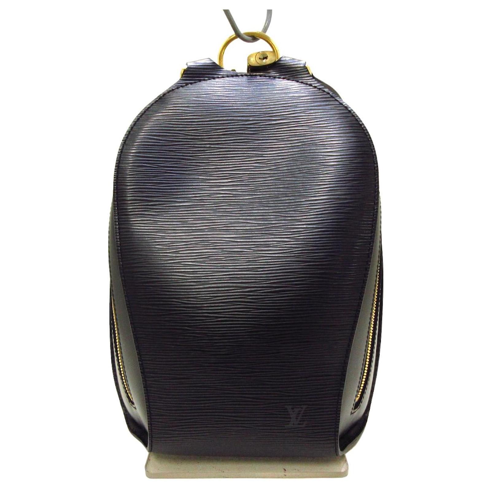 Louis Vuitton Mabillon Black Leather ref.393792 - Joli Closet