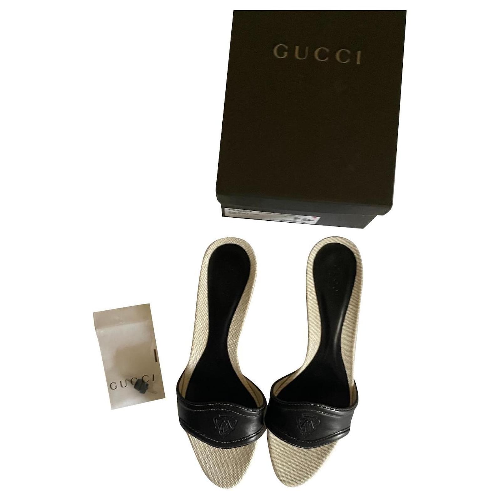 Gucci Mules Cuir Multicolore ref.396260 - Joli Closet